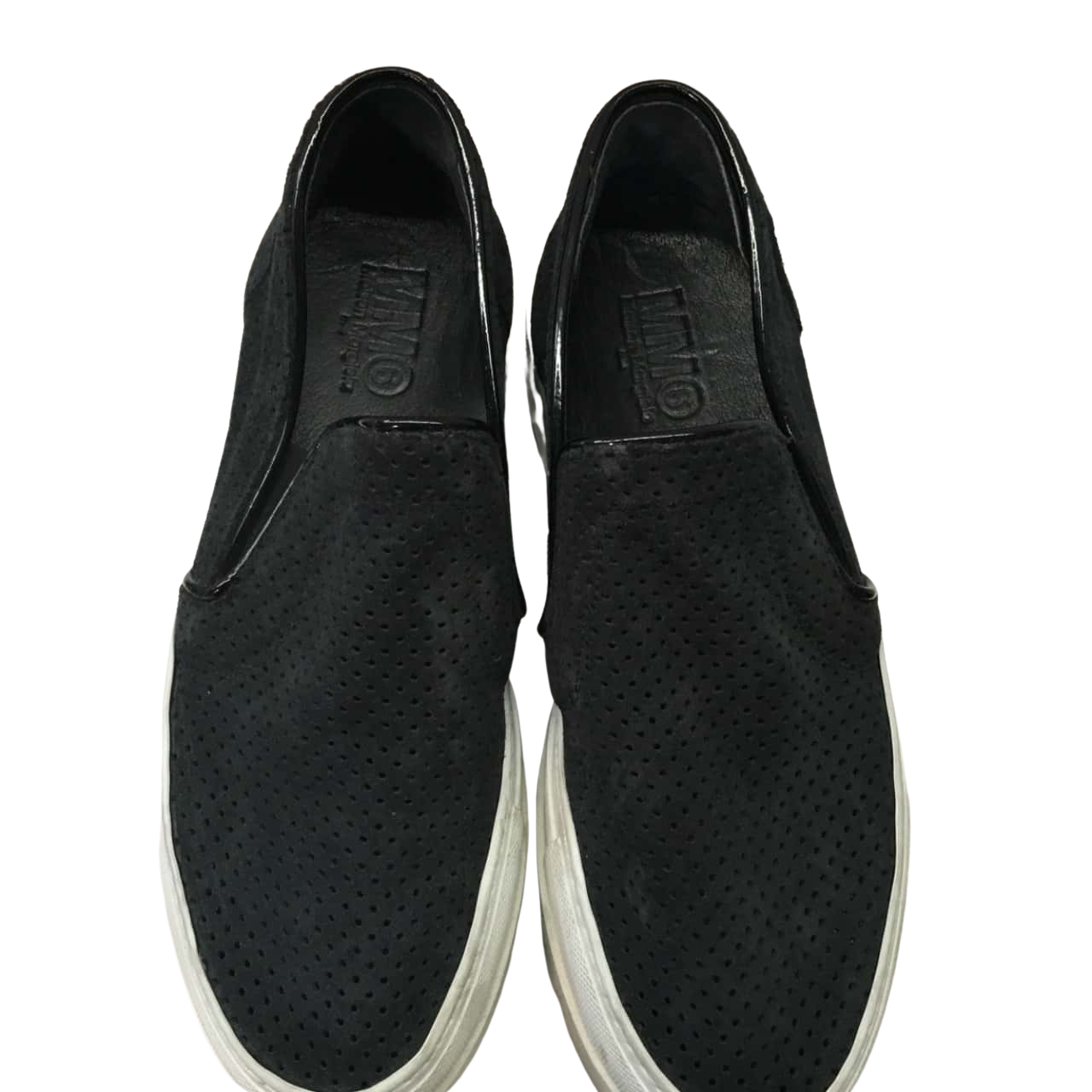 Unisex MM6 Black Suede Trainers size 36-37