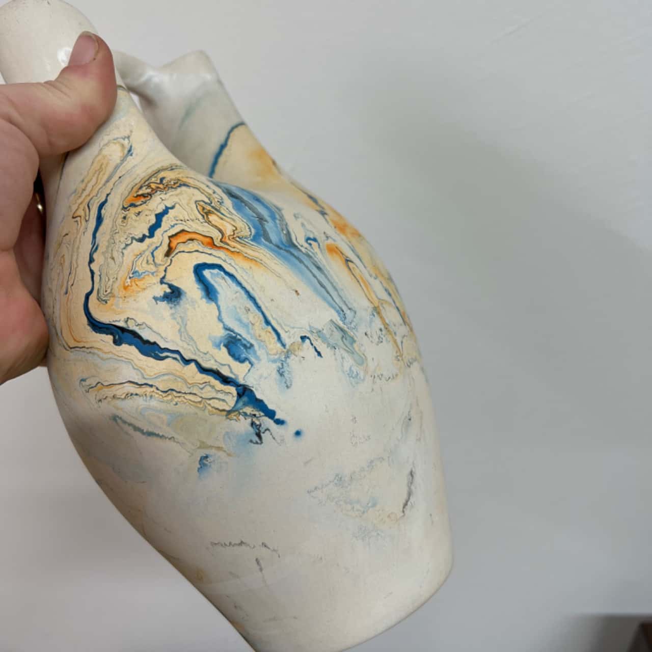 Beautiful Nemadji Native American pottery vase (s)