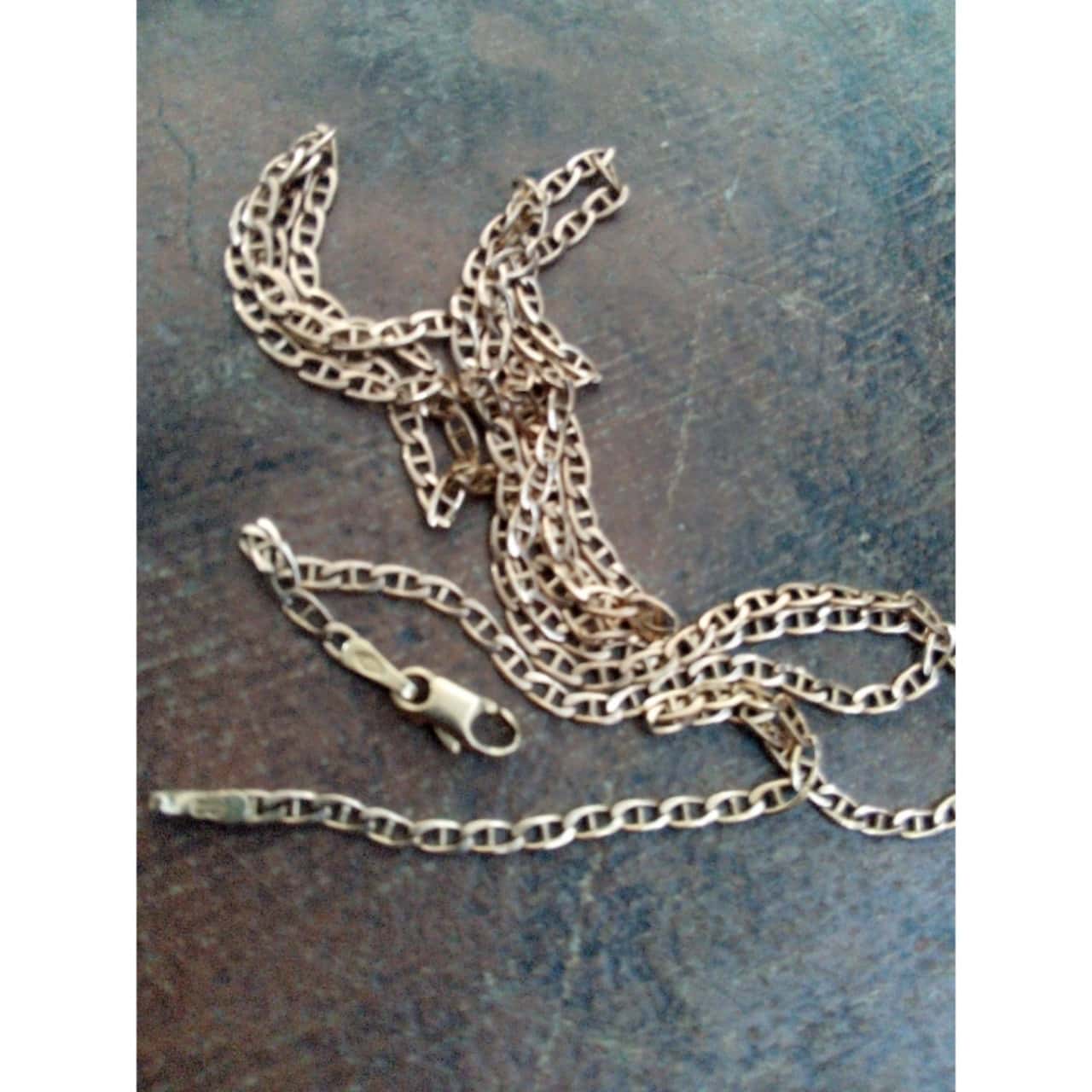 Vintage Stamped '375' '* 1 AR' Necklace