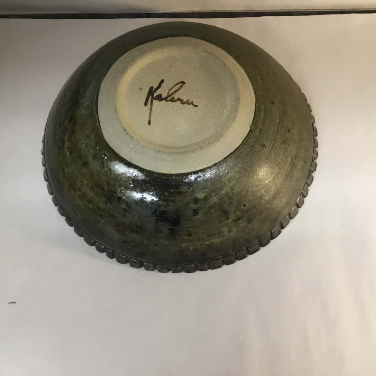 Vintage Bowl Kalaru Pottery Ballarat