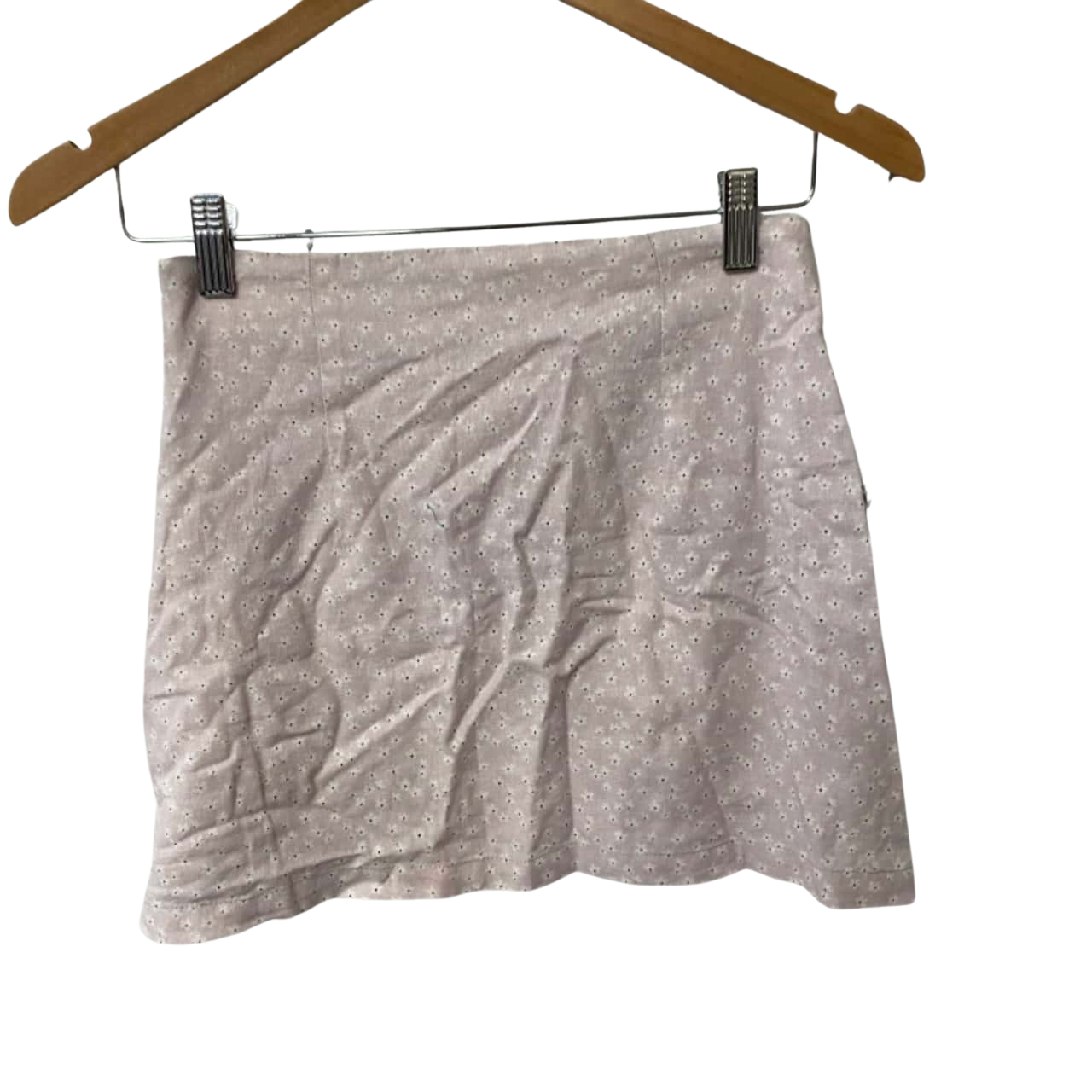 With Jean Womens Size XS A-Line Floral / Pink Skirt & Top Set