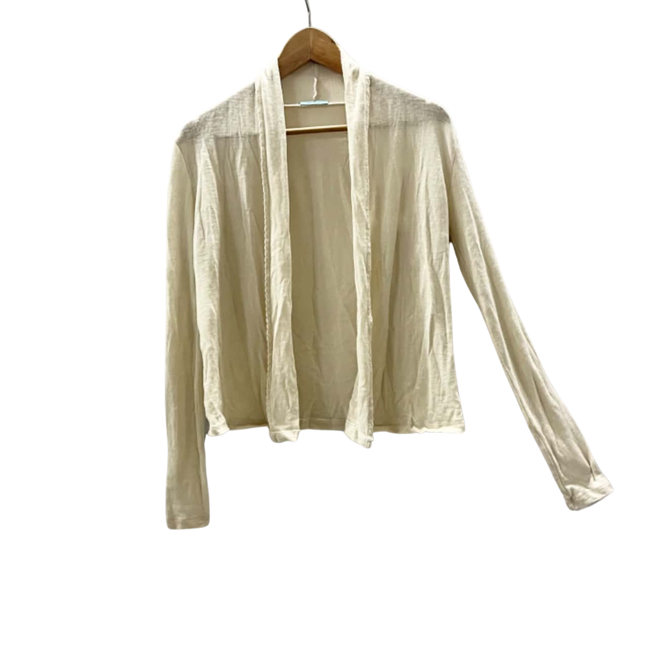 Kookai Size 10 100% wool Cardigans Cream (s)