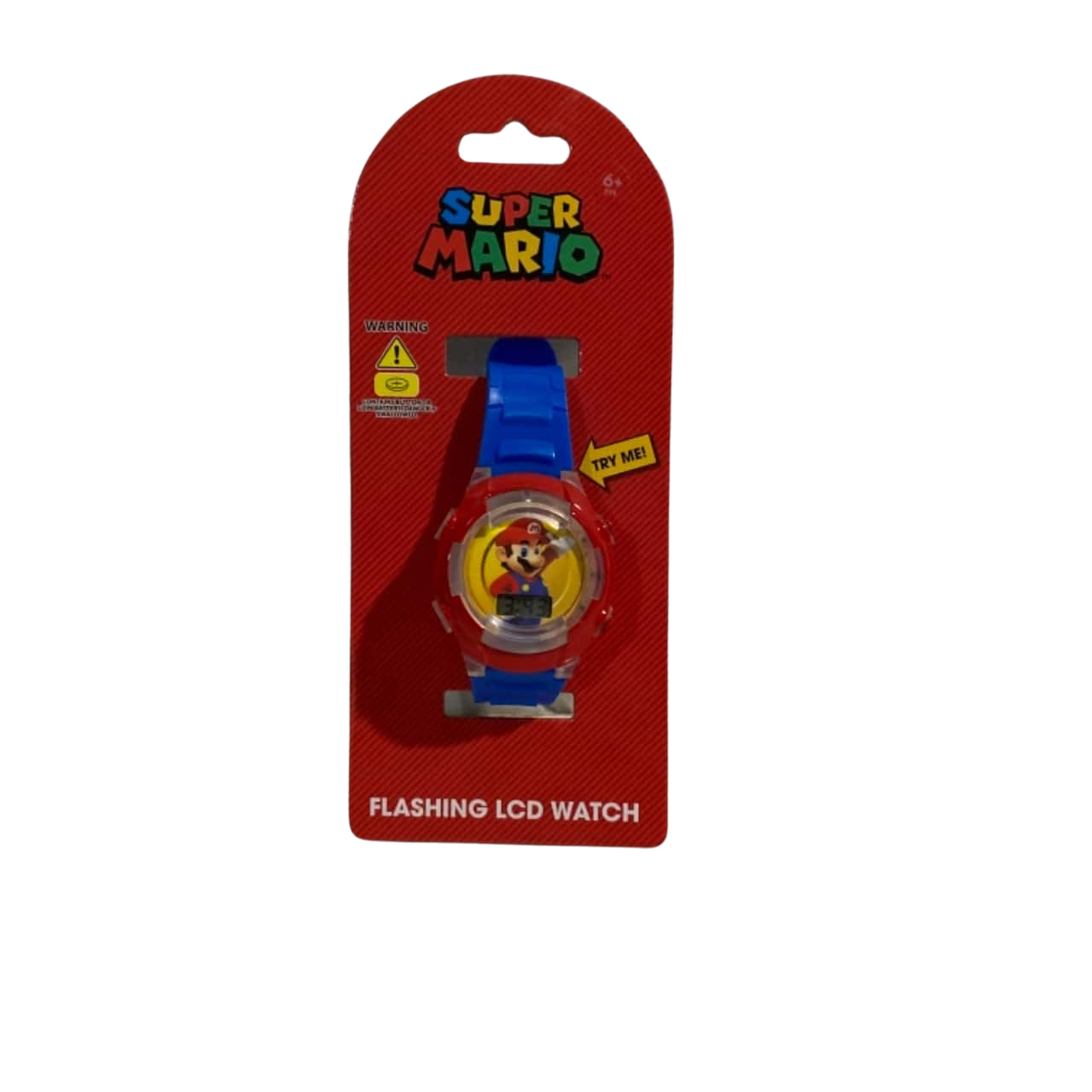 Kids Super Mario Flashing LCD Watch (s)
