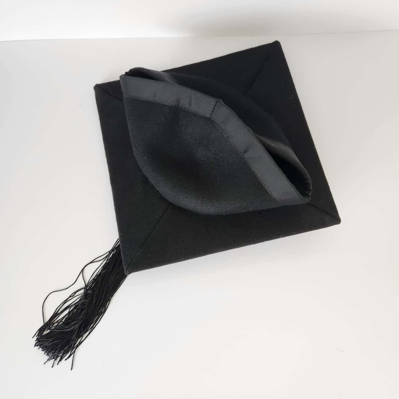 George H. Lilley Master Graduation Mortar Board Cap Hat(s) - Used As ...