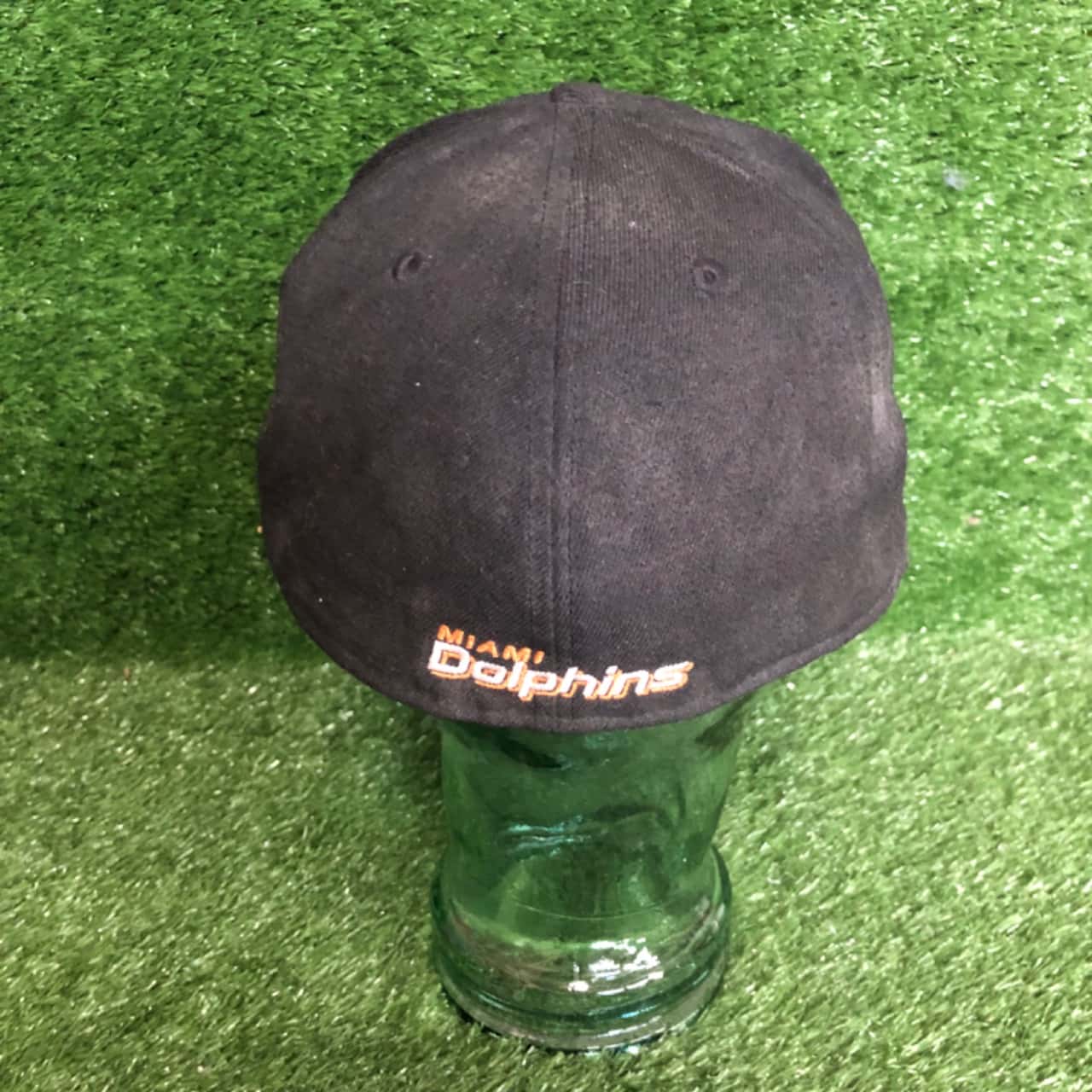 New Era Miami Dolphins Black NFL 9FIFTY Cap Size 7 1 2
