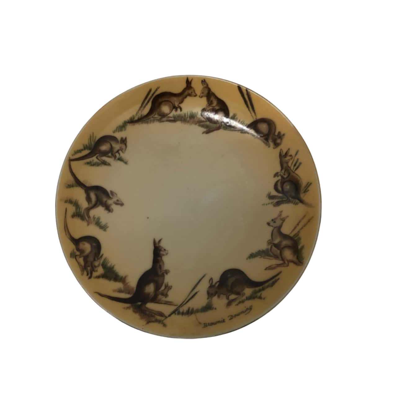 Brownie Downing Kangaroo 15.5cm Plate(s)