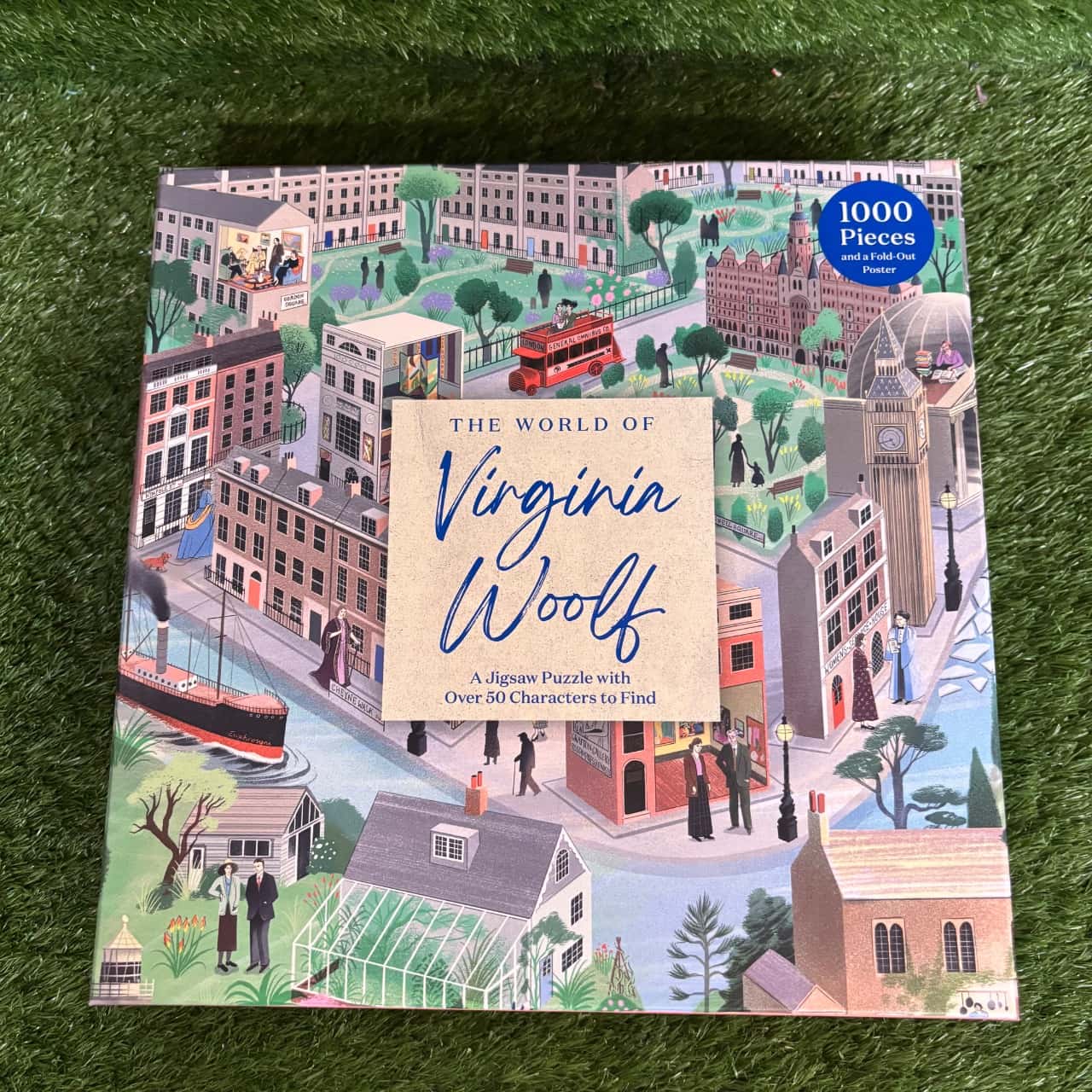 The World of Virginia Woolf 1000 Piece Jigsaw Puzzle(s) - Used Very ...