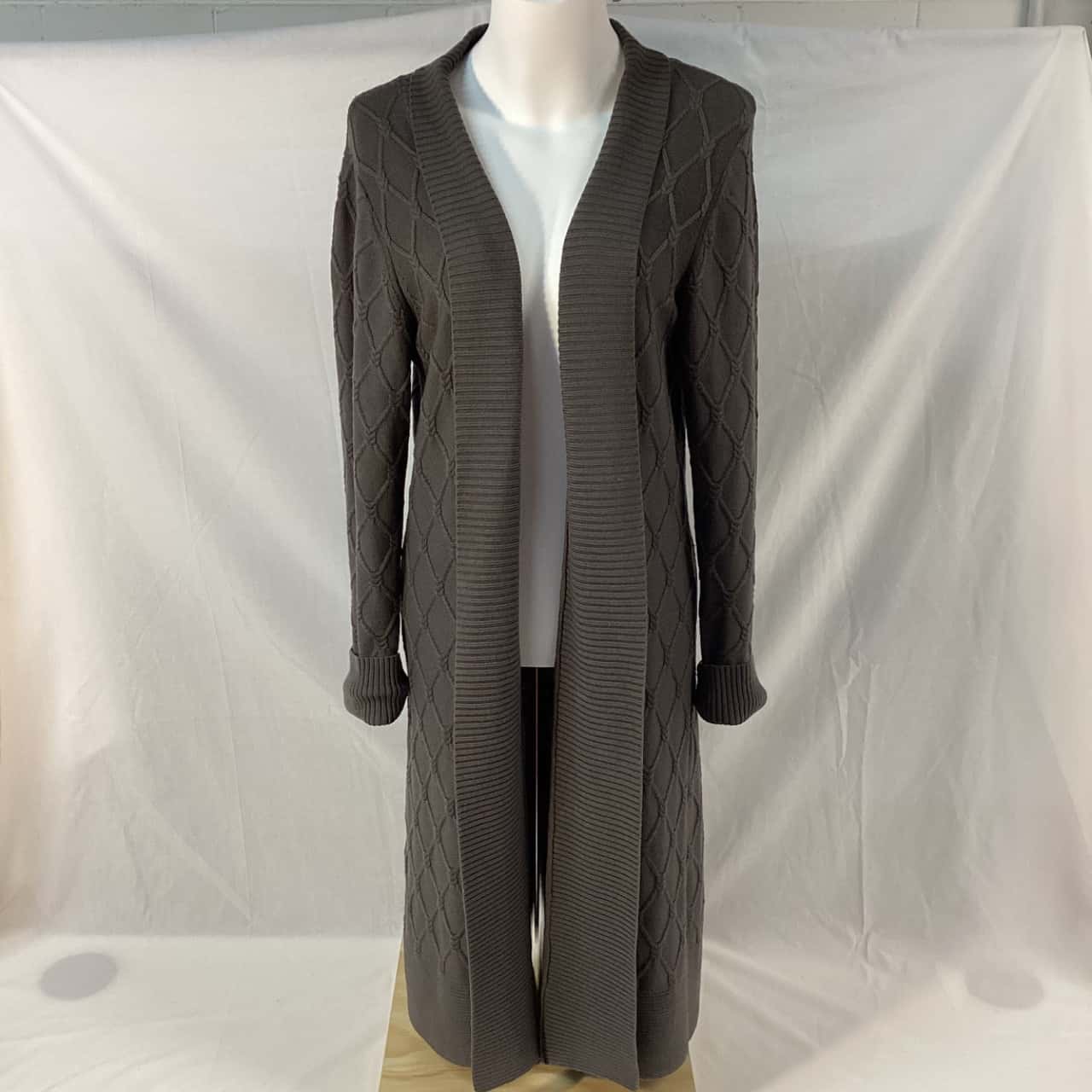 Toorallie Womens Size L Cardigan Taupe(s)