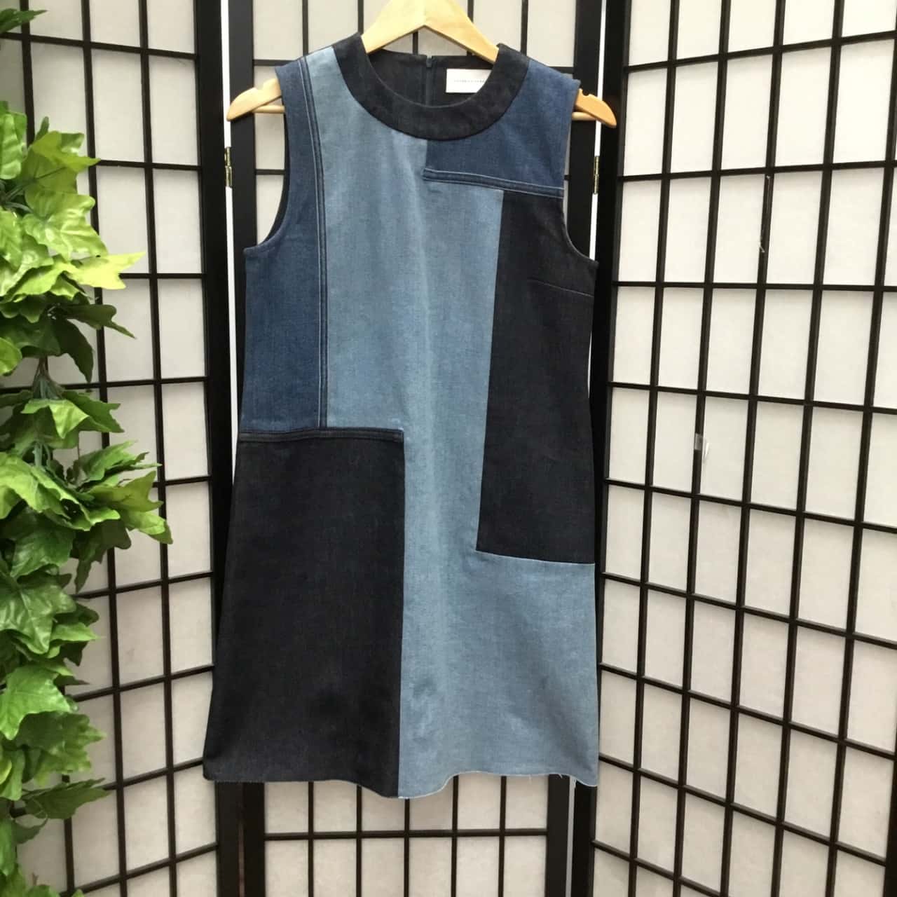 Women's Victoria Beckham Denim Patch Dress(s)