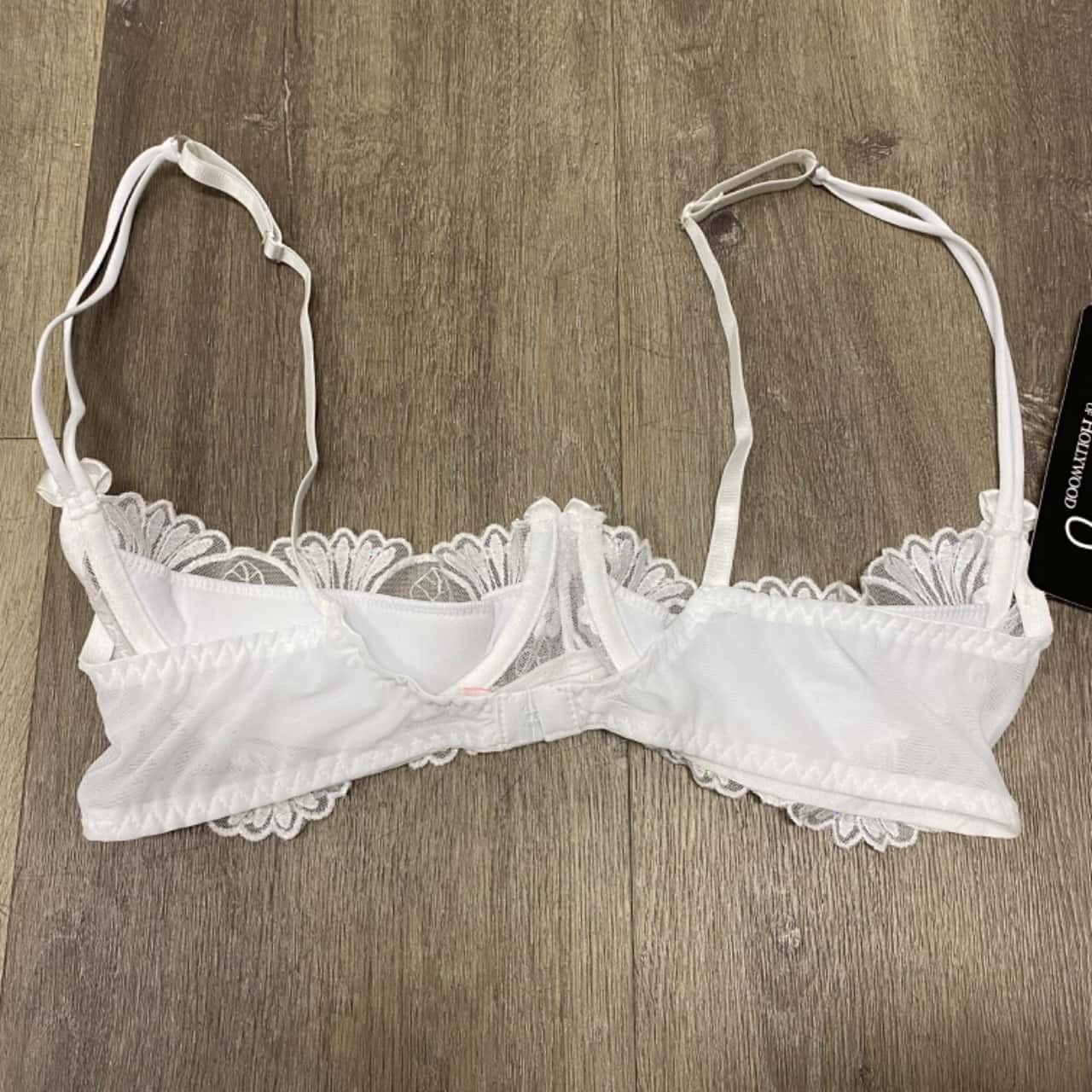 Shirley Of Hollywood Womens Size 38 Shelf Sequin Embroidered Underwire ...