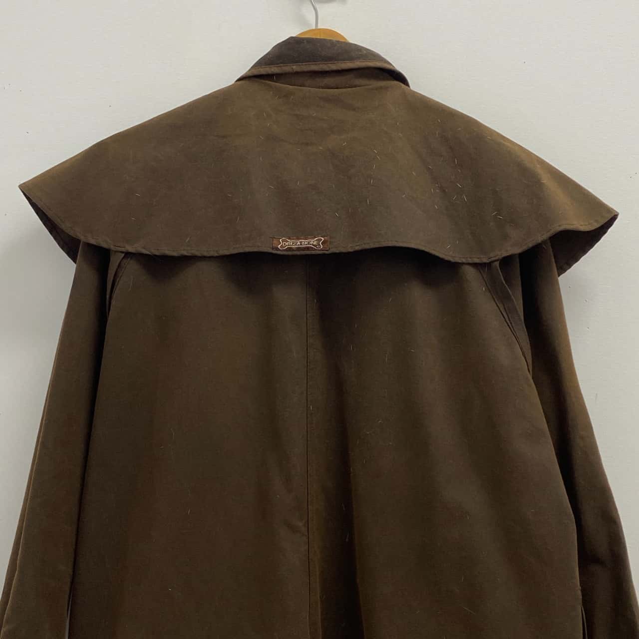 Driza-Bone Vintage Waxed Cotton Short Weatherall Jacket. Size M (s)