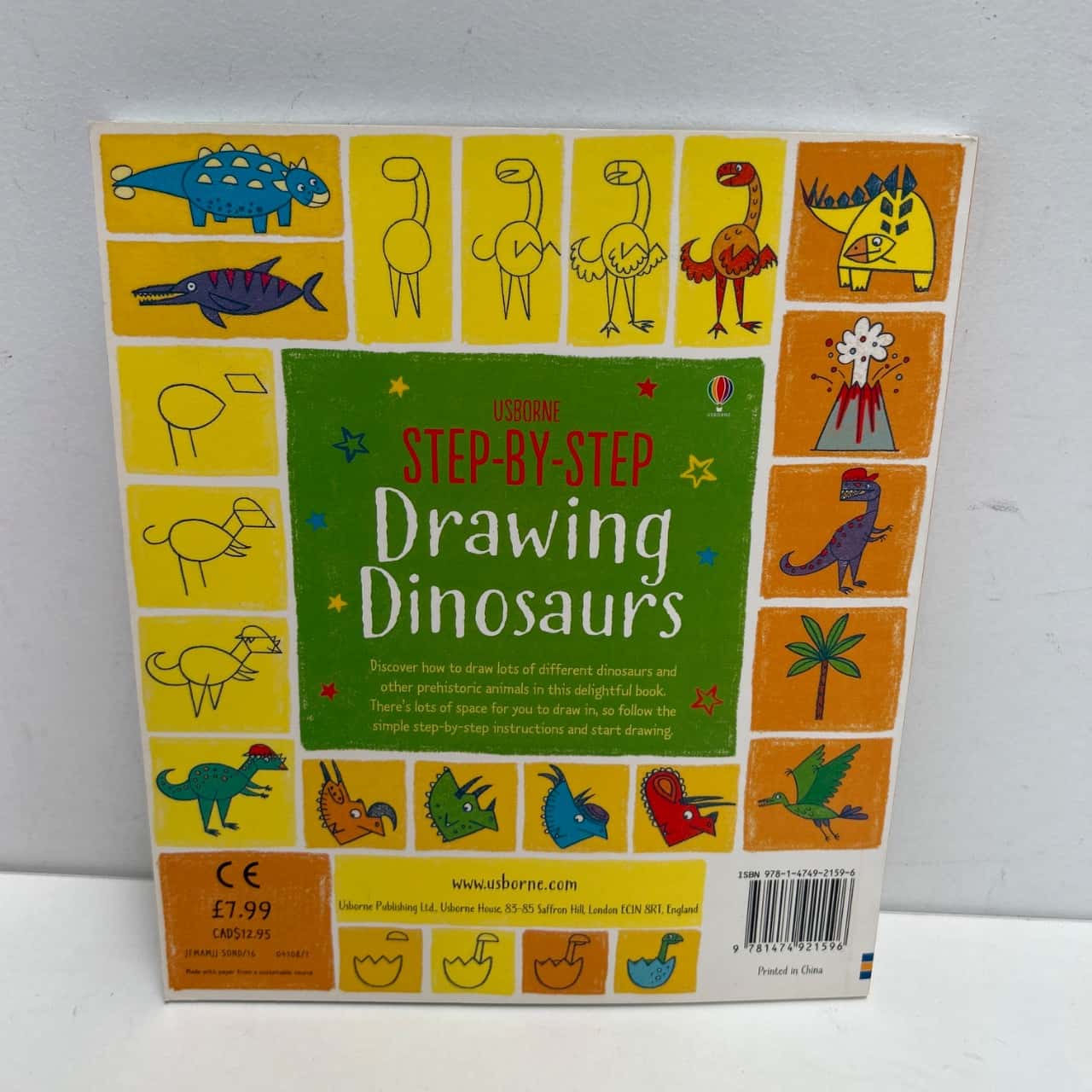 Step-by-Step Drawing Dinosaurs - Usborne(s)