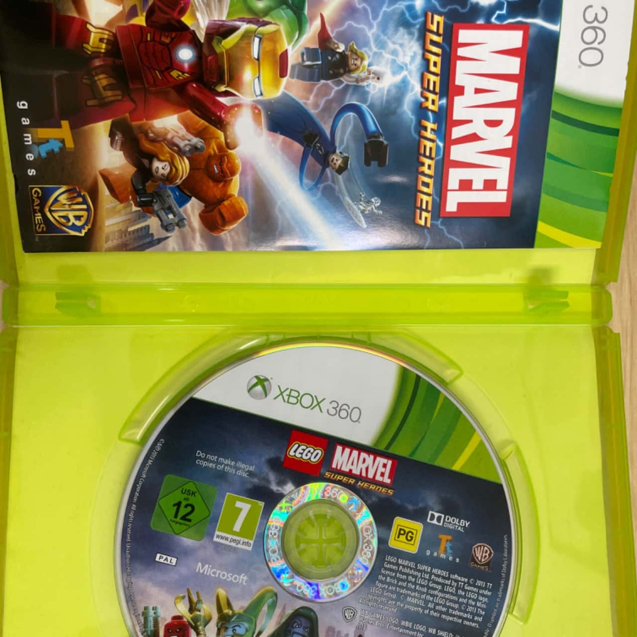 Xbox 360 Lego Marvel Superheros