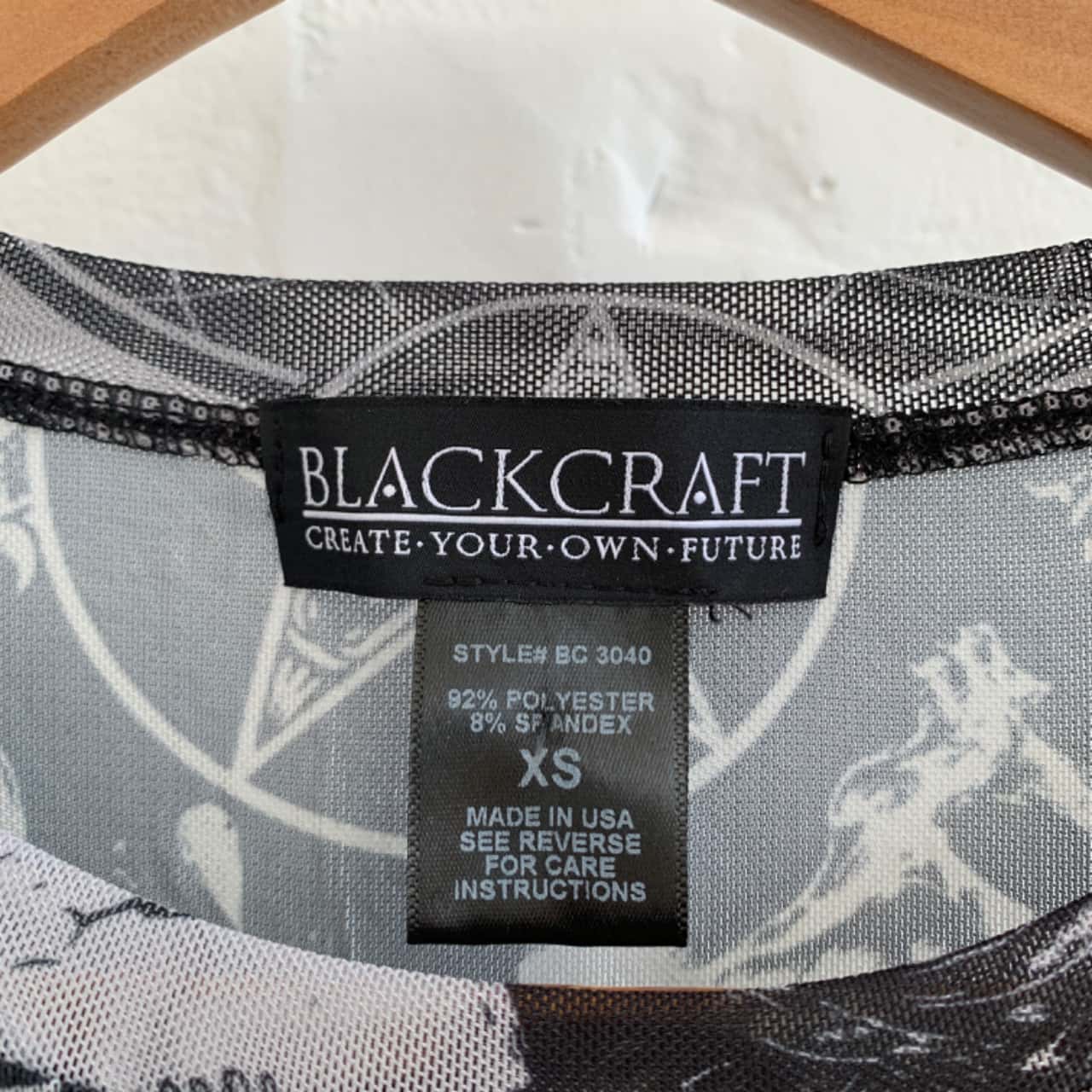 Blackcraft XS Goth Mesh Top(s)