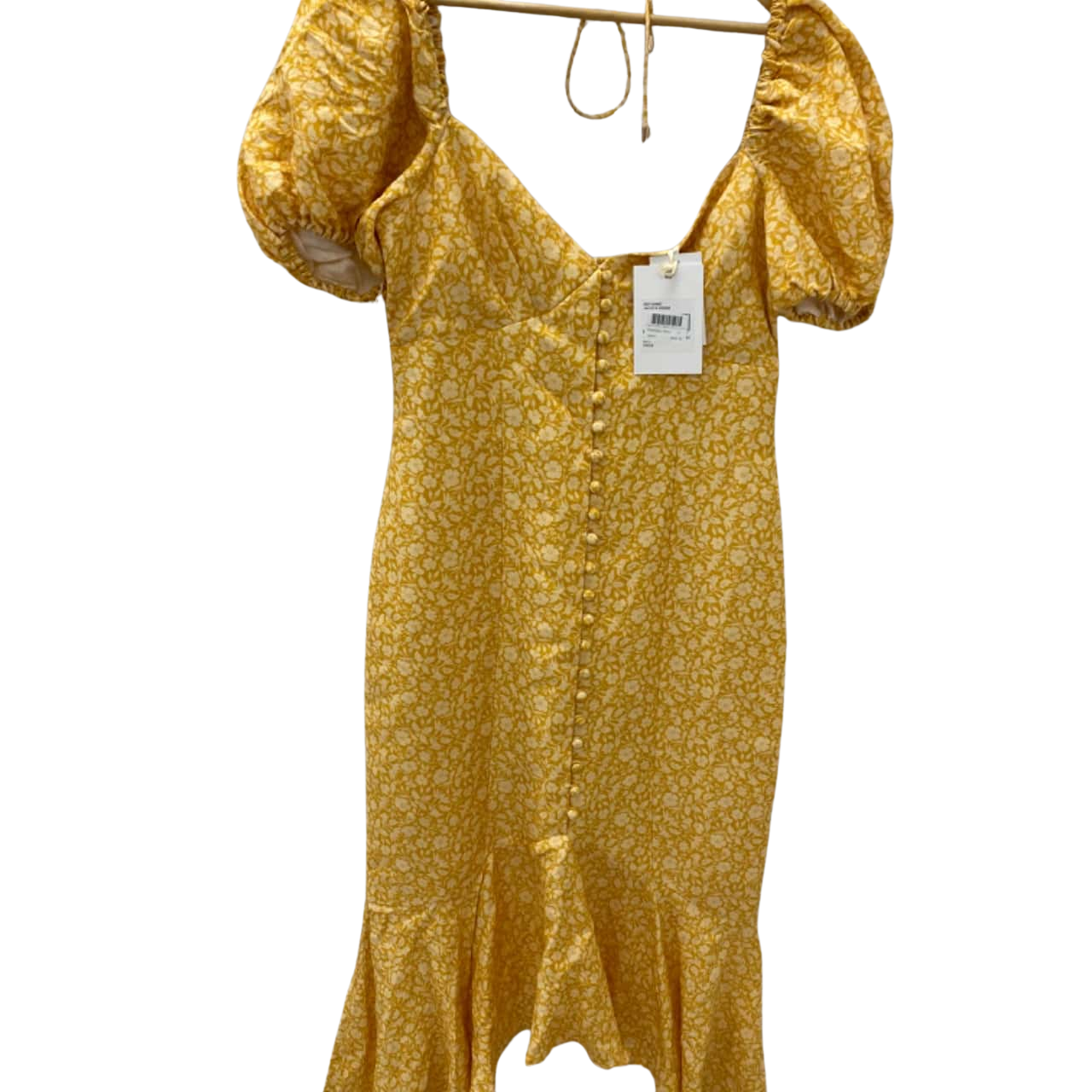 Significant Other Womens Size 12 Yellow figure hugging