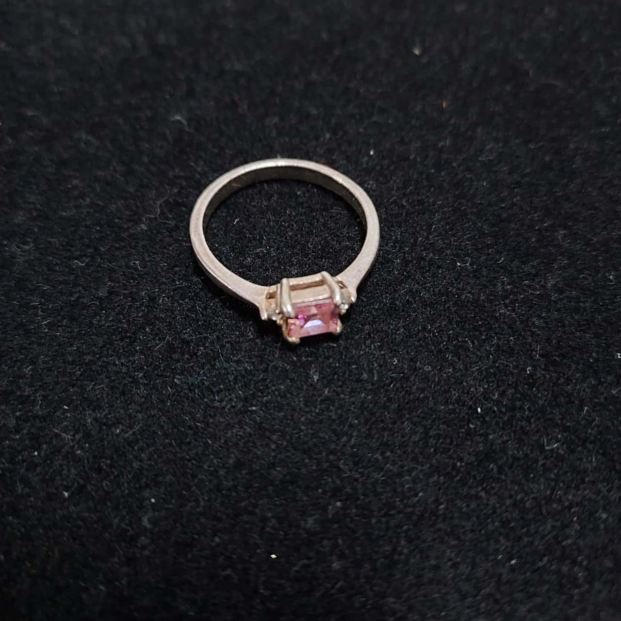 925 Silver Pink Gemstone Womens Jewellery Sterling Silver Hallmark .925 ...