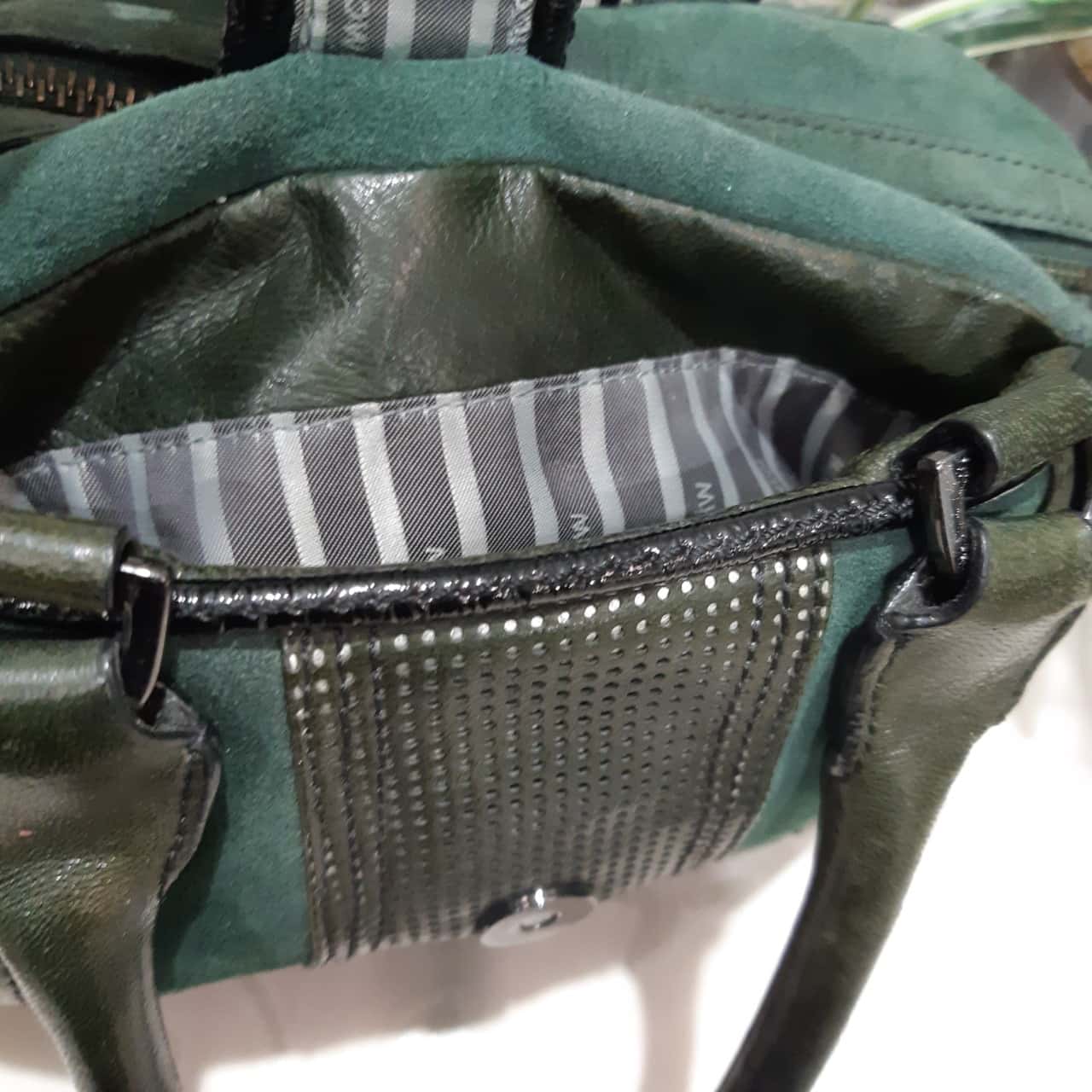 Mimco Womens Handbag Green (s)
