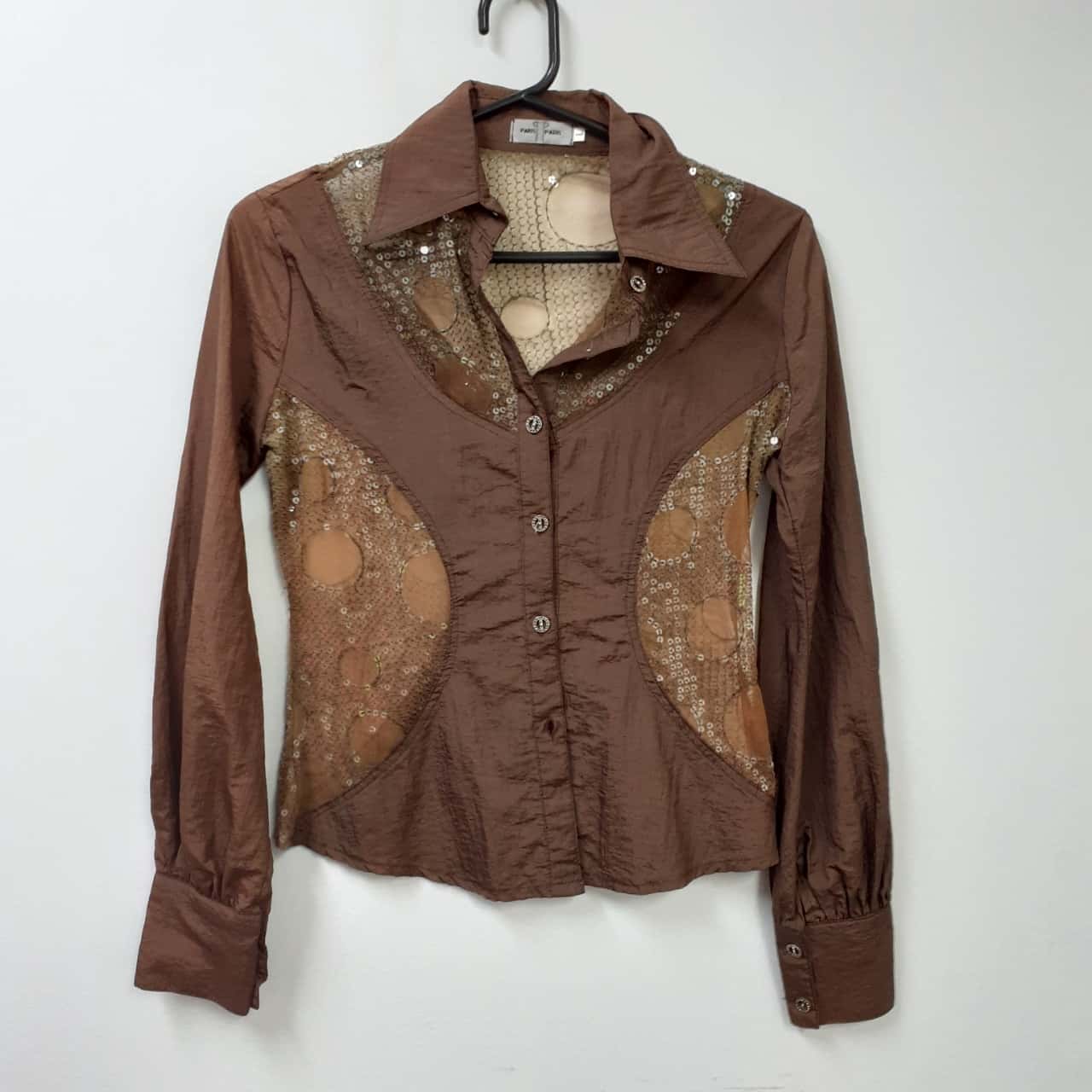 Paris Paris Womens Top Size L (s)