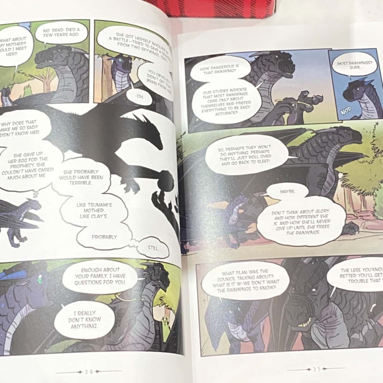 Wings of Fire The Graphic Novel: Book Four by Tui T. Sutherland