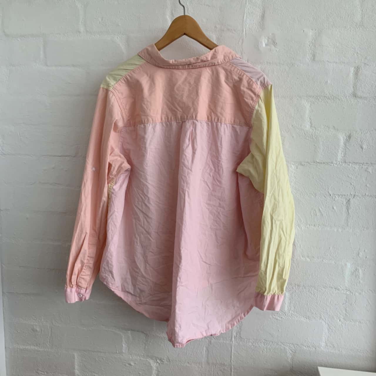 Soul Sparrow Pink/Yellow Button Up(s)