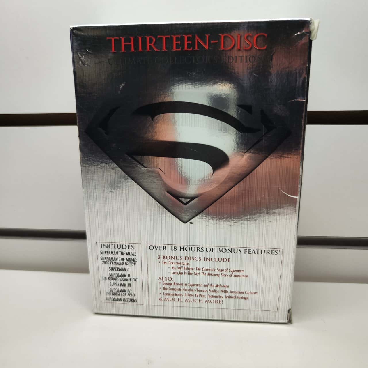 Ultimate Superman 13 Disc Movie Collection Boxset (s)