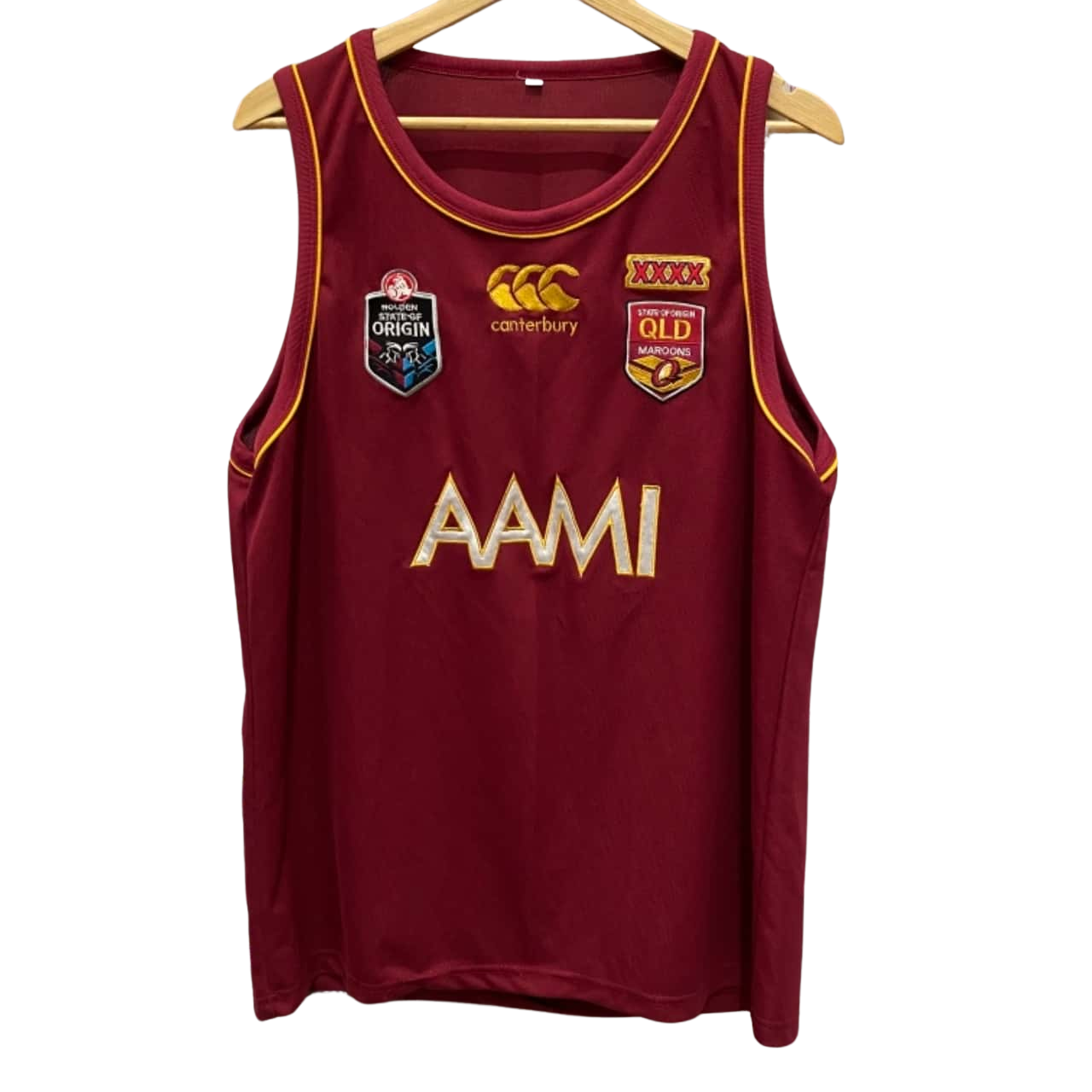 Mens Size XXL STATE OF ORIGIN QLD MAROONS Jersey RUGBY NRL