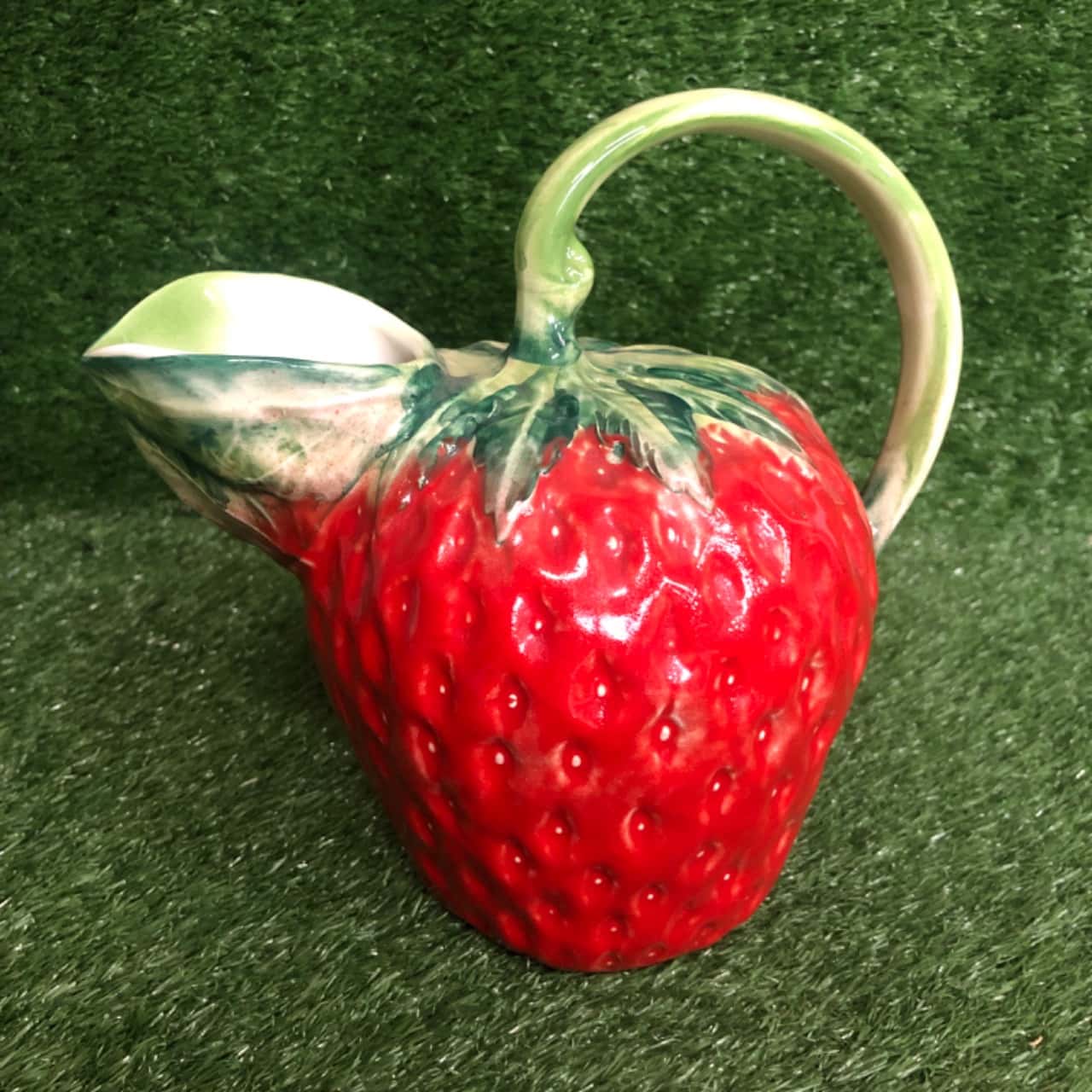 Vintage Strawberry Jug (Made In Italy)(s)