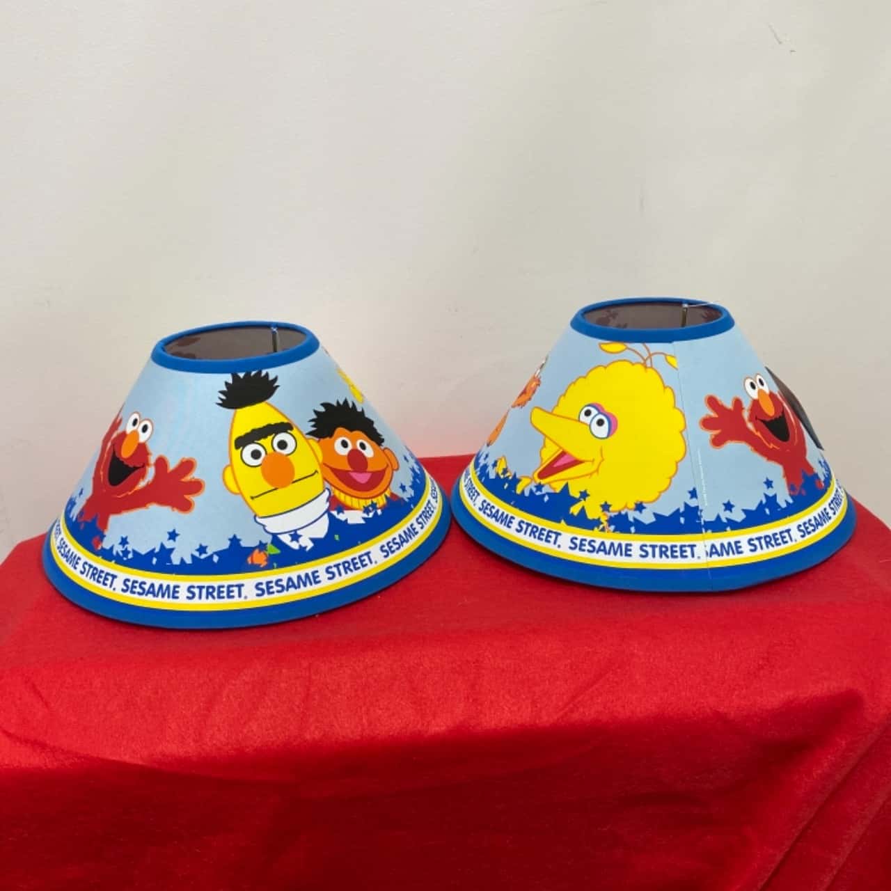 Sesame Street lamp shades vintage