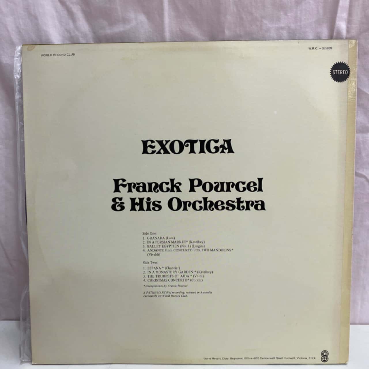 Exotica by Frank Pourcel & His Orchestra