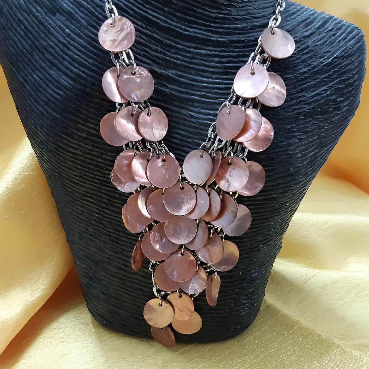 Pink Cascade Shell Necklace(s)
