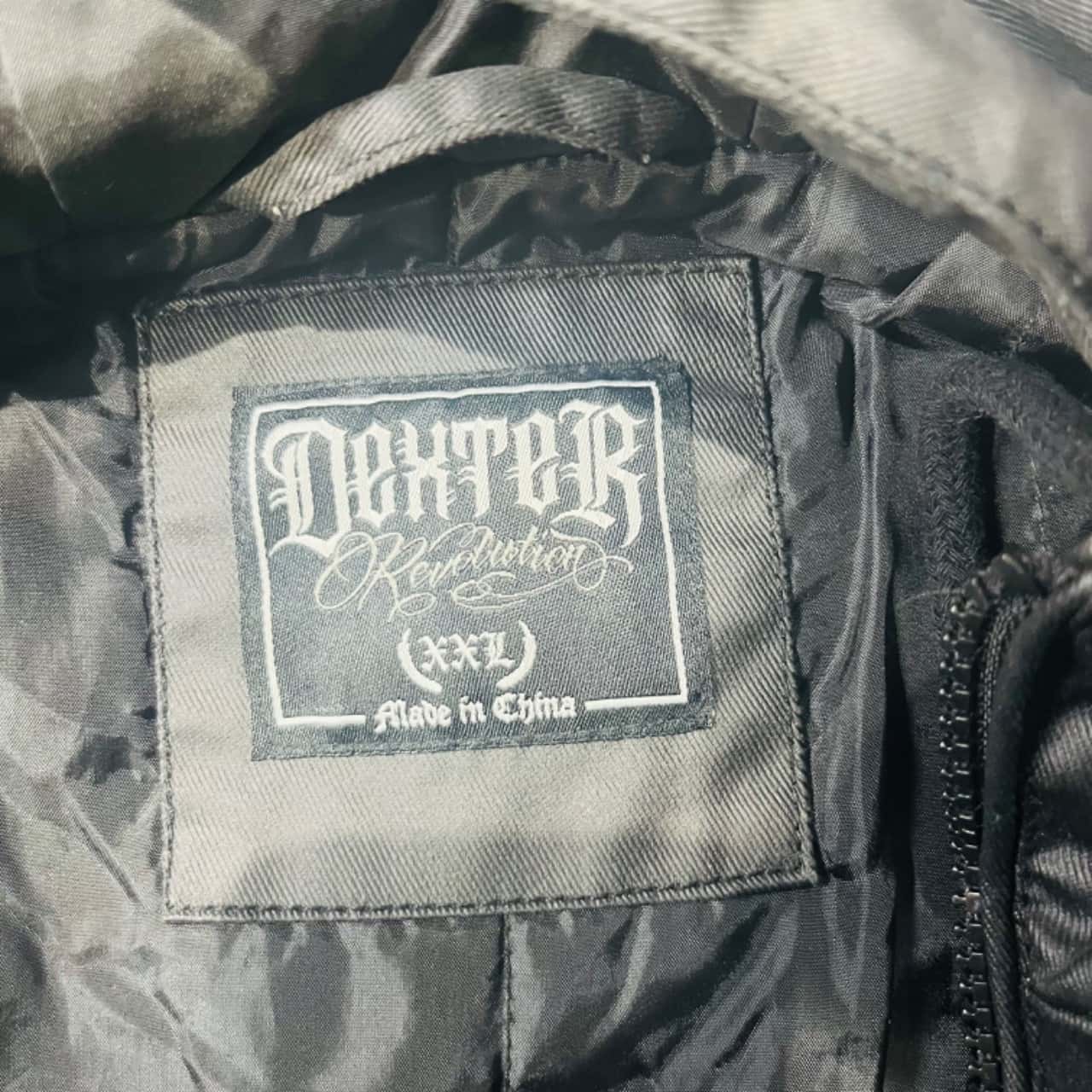 Dexter Mens Size XXL Hood Jacket Black (s)