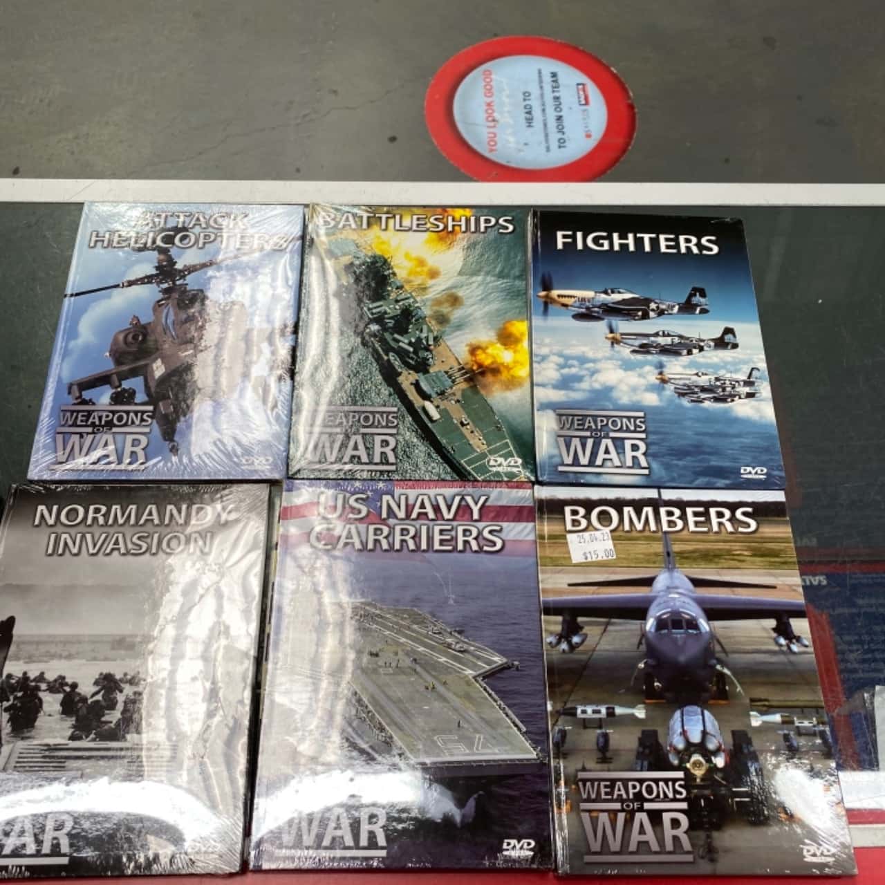 Weapons Of War DVD Set NWOT