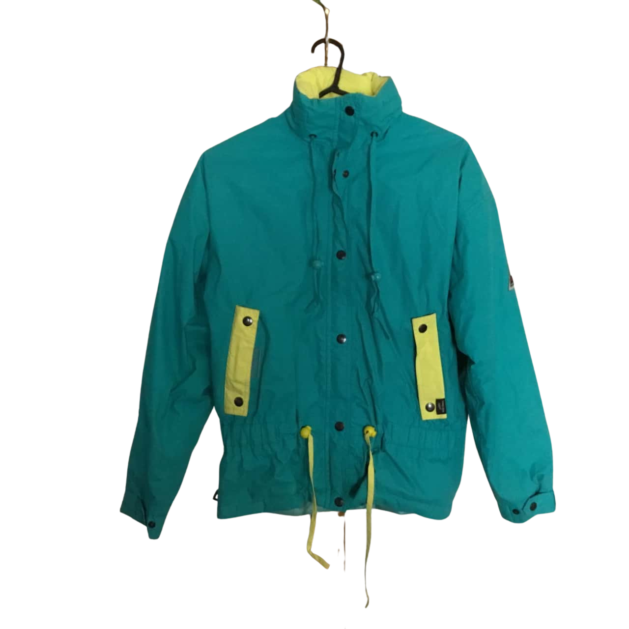 Vintage Australian TOPS Green Patterned Jacket Size 12(s) - Used Good ...