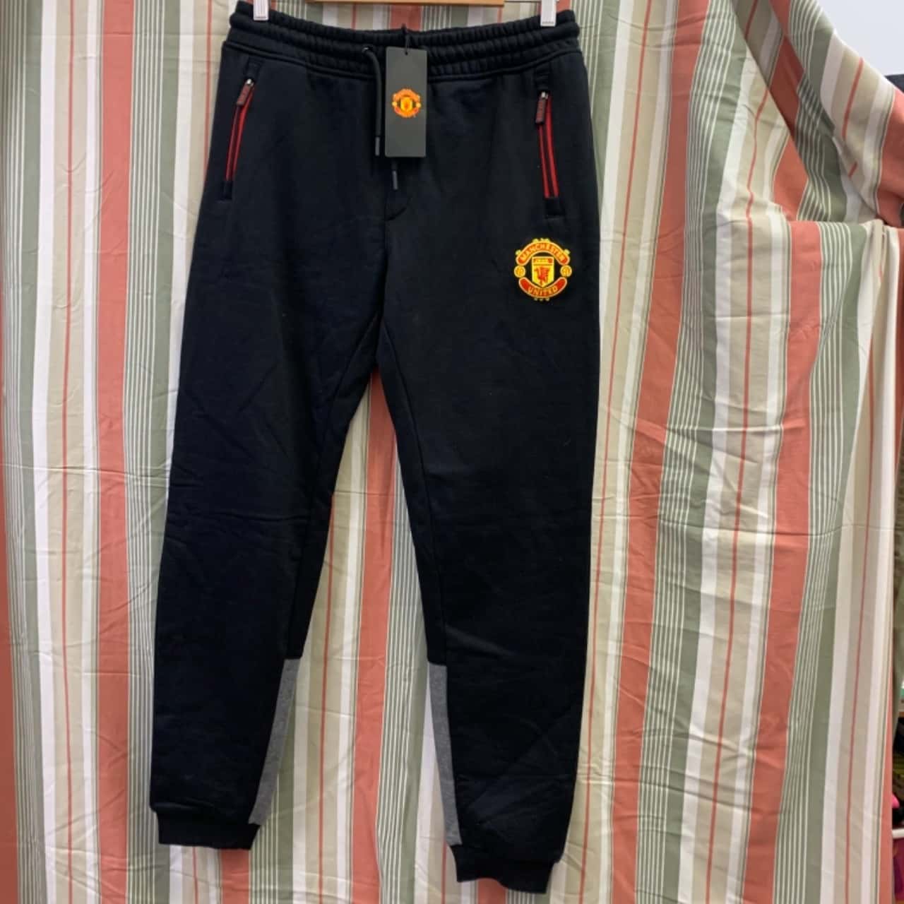 Men's Official Manchester United Track Pants - Size M(s)