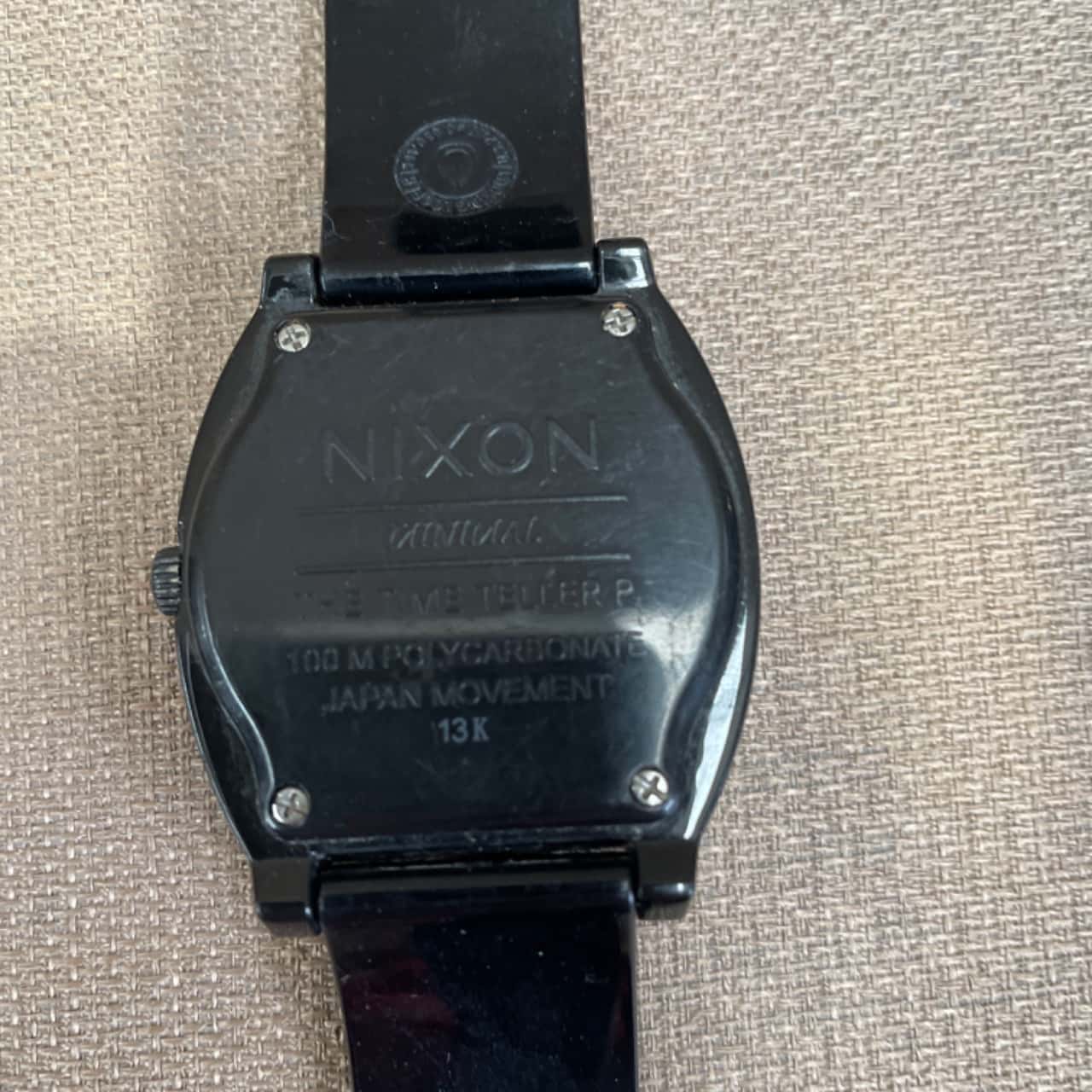 Nikon Watch with Black band. (s)