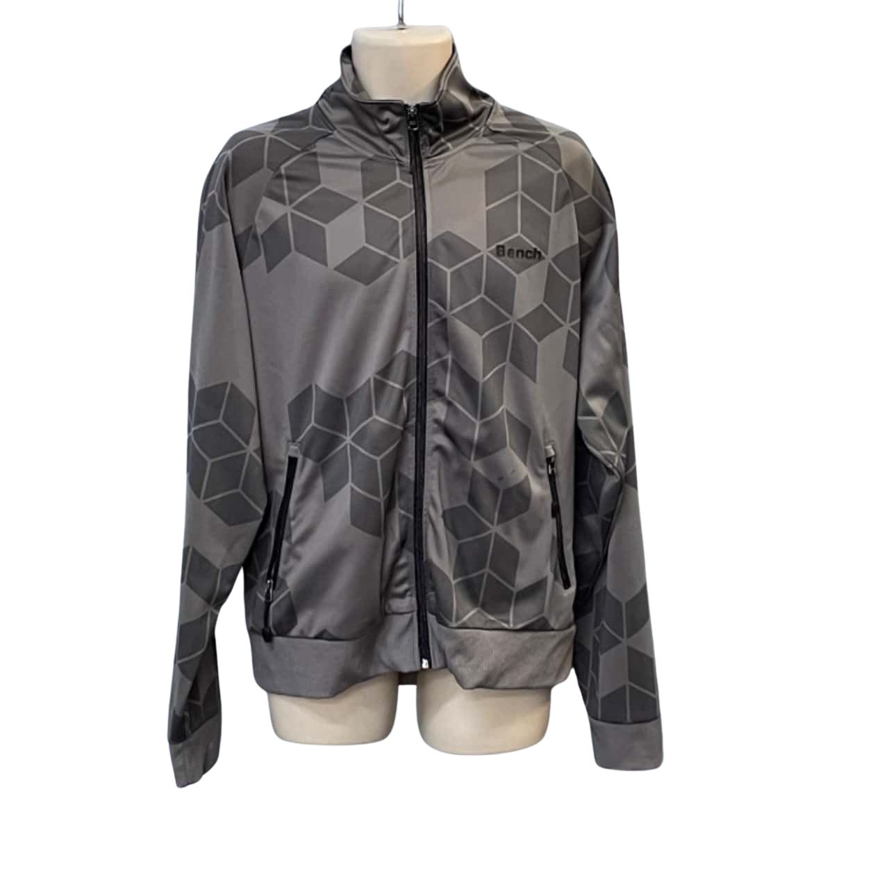 Bench Mens Size XXL Performance Jacket Black/Grey