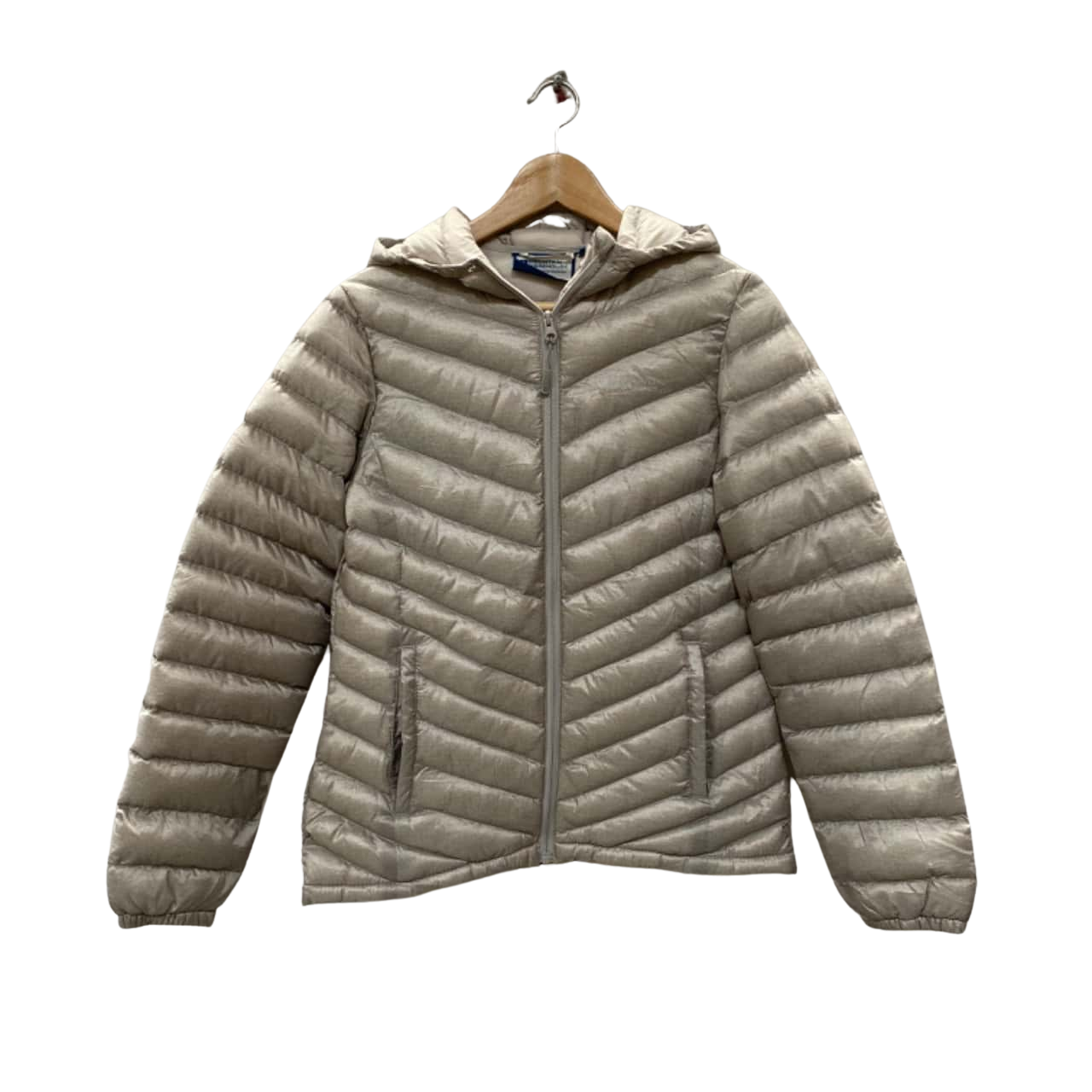 Mountain Warehouse Womens Size 10 Beige Hooded Puffer Jacket(s)