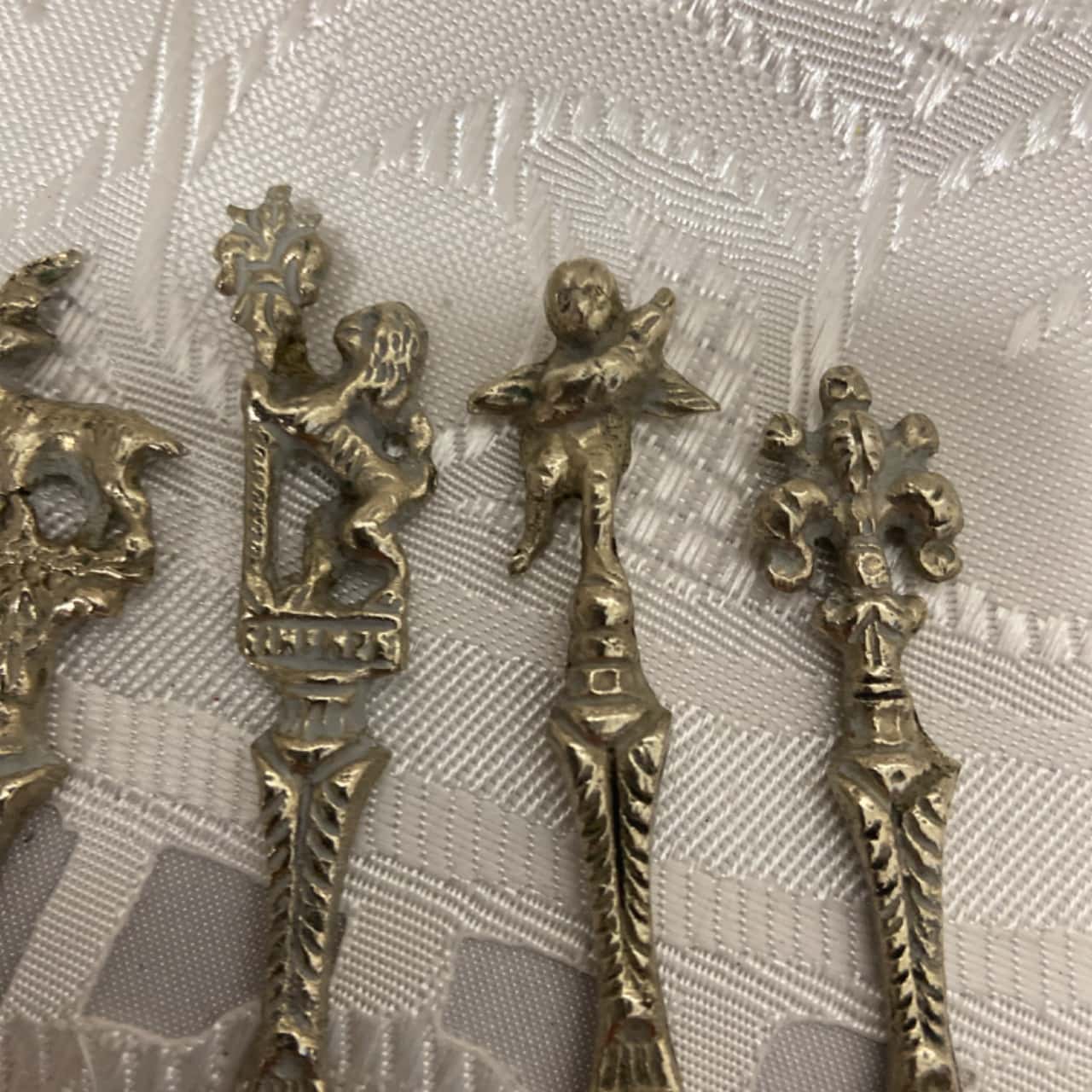 Italian souvenir dessert forks- circa 1950(s)