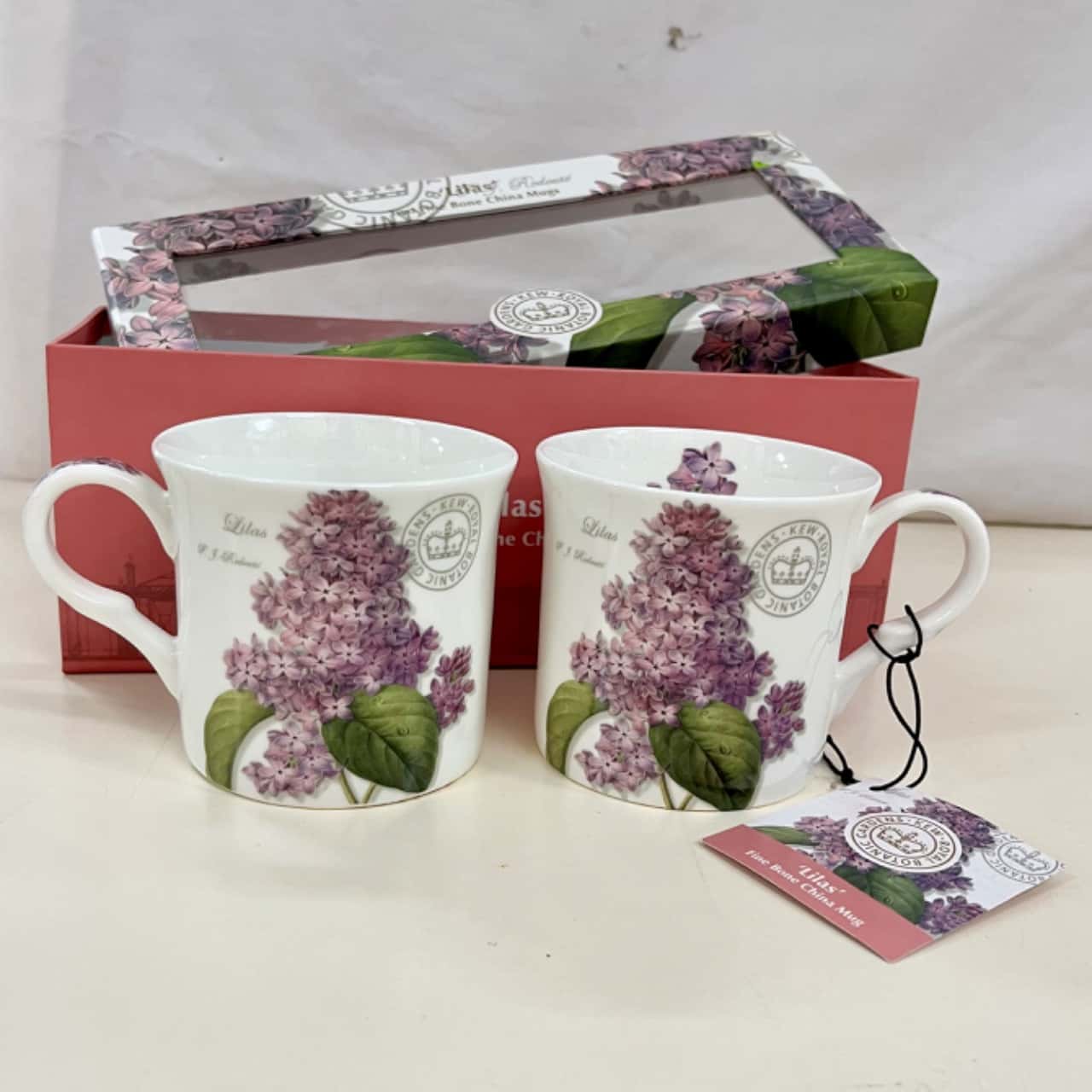 Royal Botanic Gardens Kew “Lilas” Mugs RRP:$49.95(s)