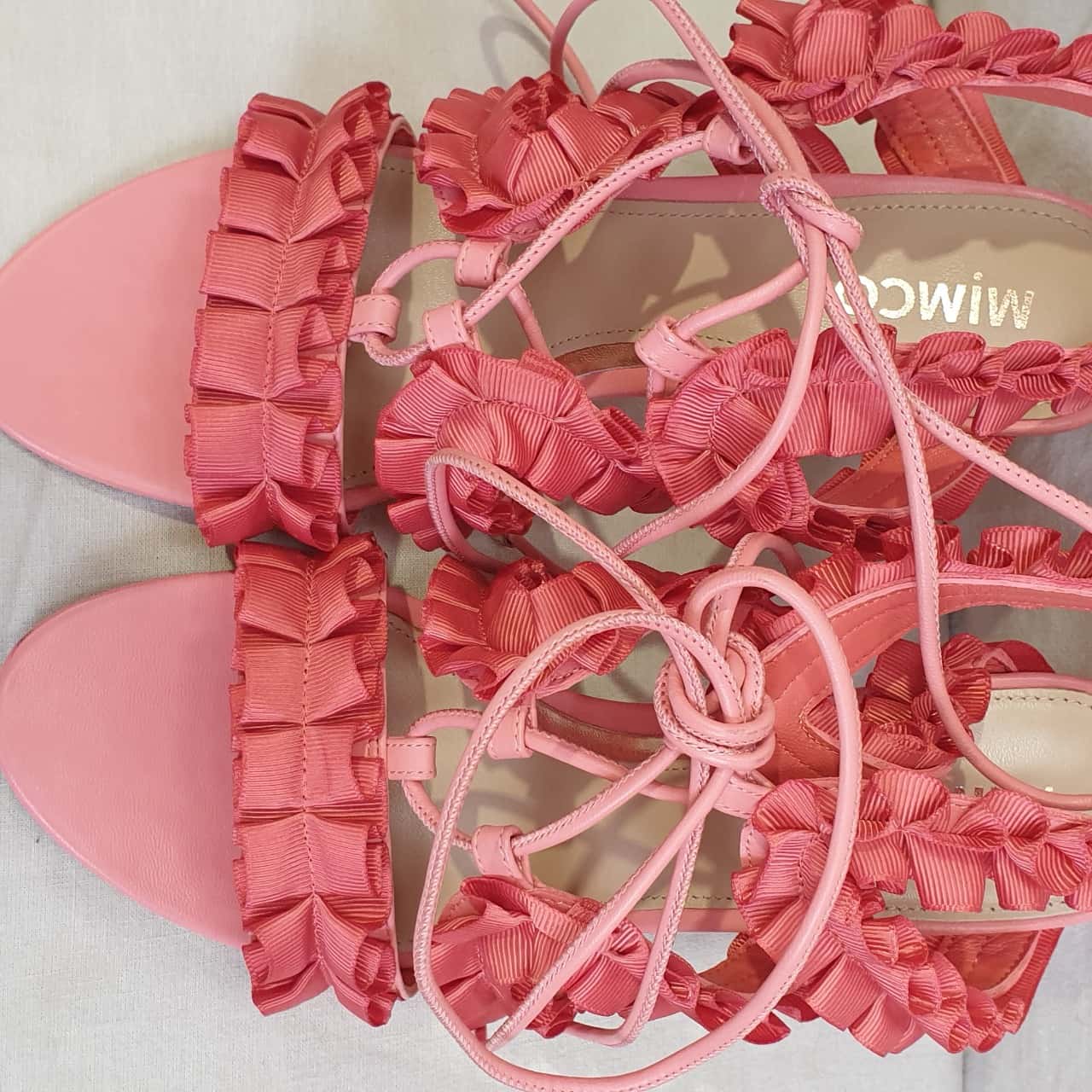 Mimco Sandals (Apricot) Sz. 39 / 6(s)