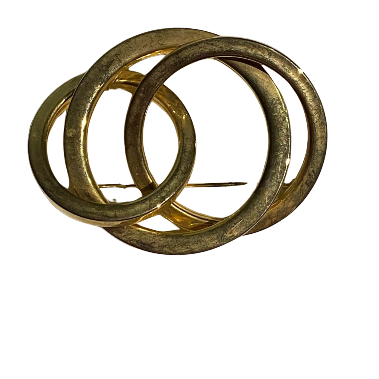 Interlocking Circle Brooch(s)