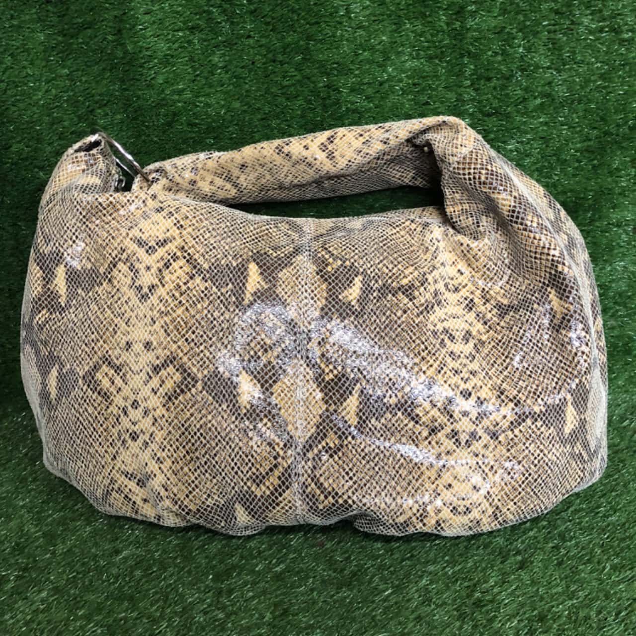 Oroton Snakeskin Print Handbag