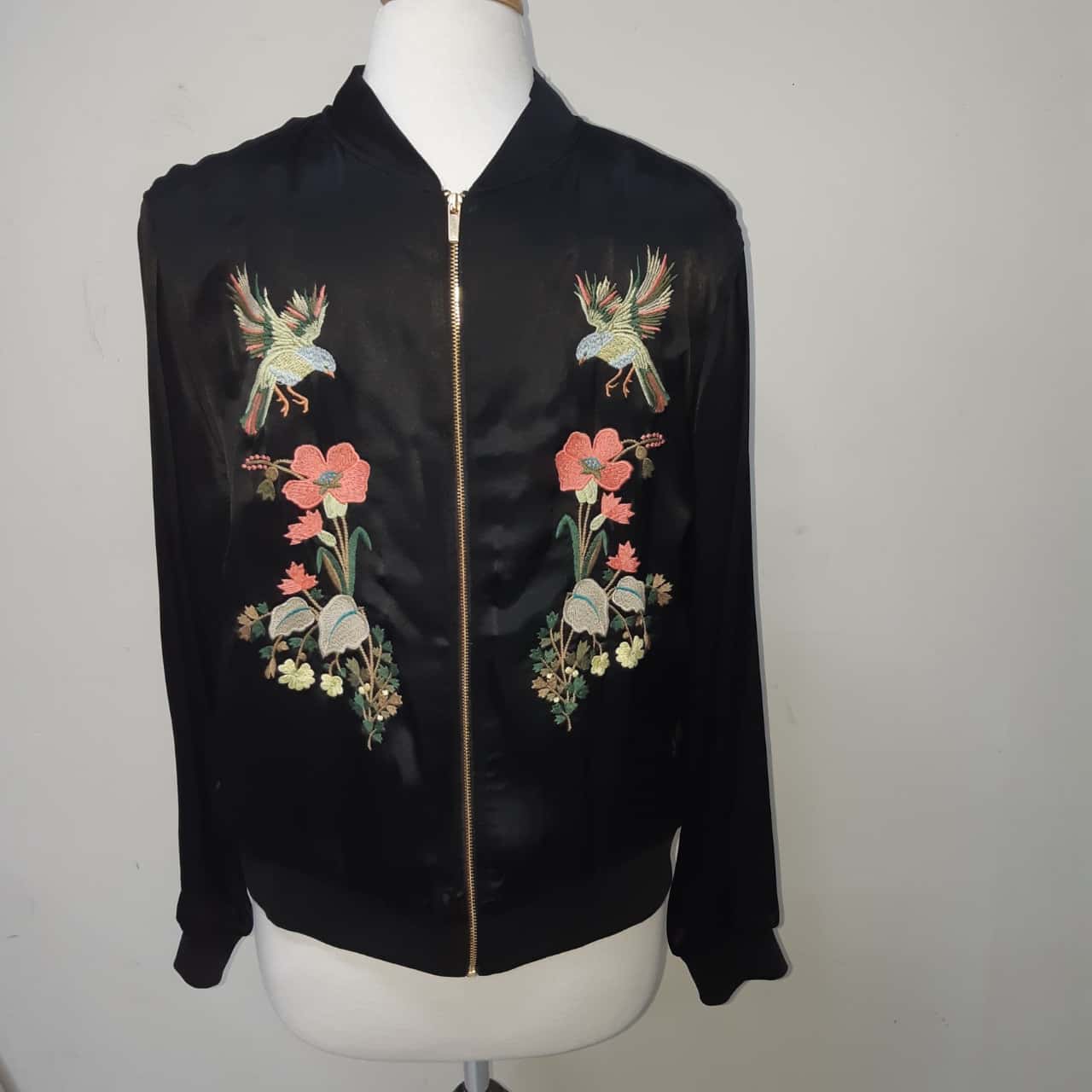 Zara Japanese Embroidered Bomber Jacket(s)