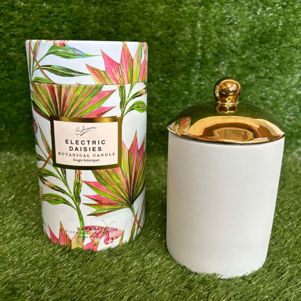 Sohum - “Electric Daisies” Safari Candle 340g (New)(s)