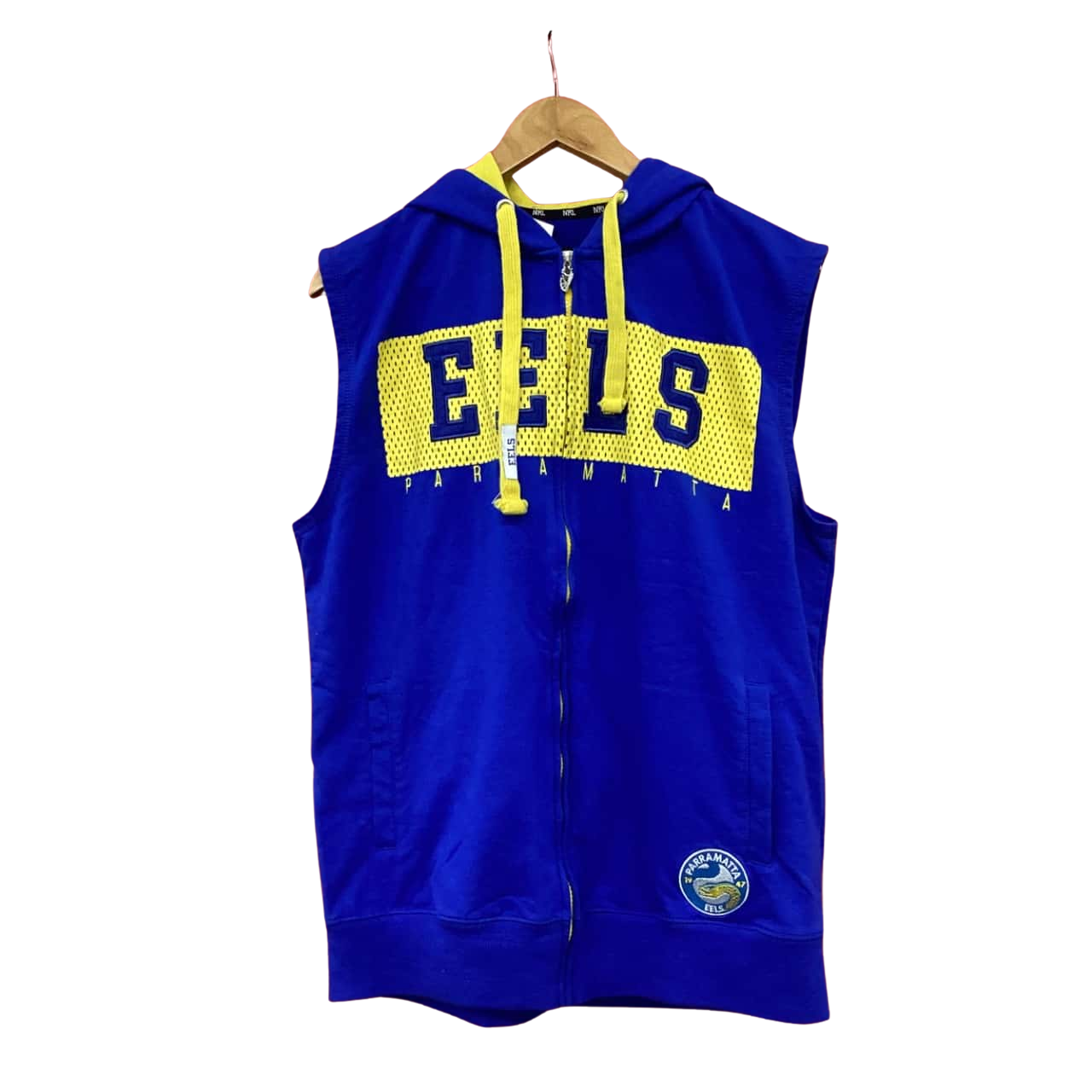 NRL Mens Parramatta Vest/Hoodie XL