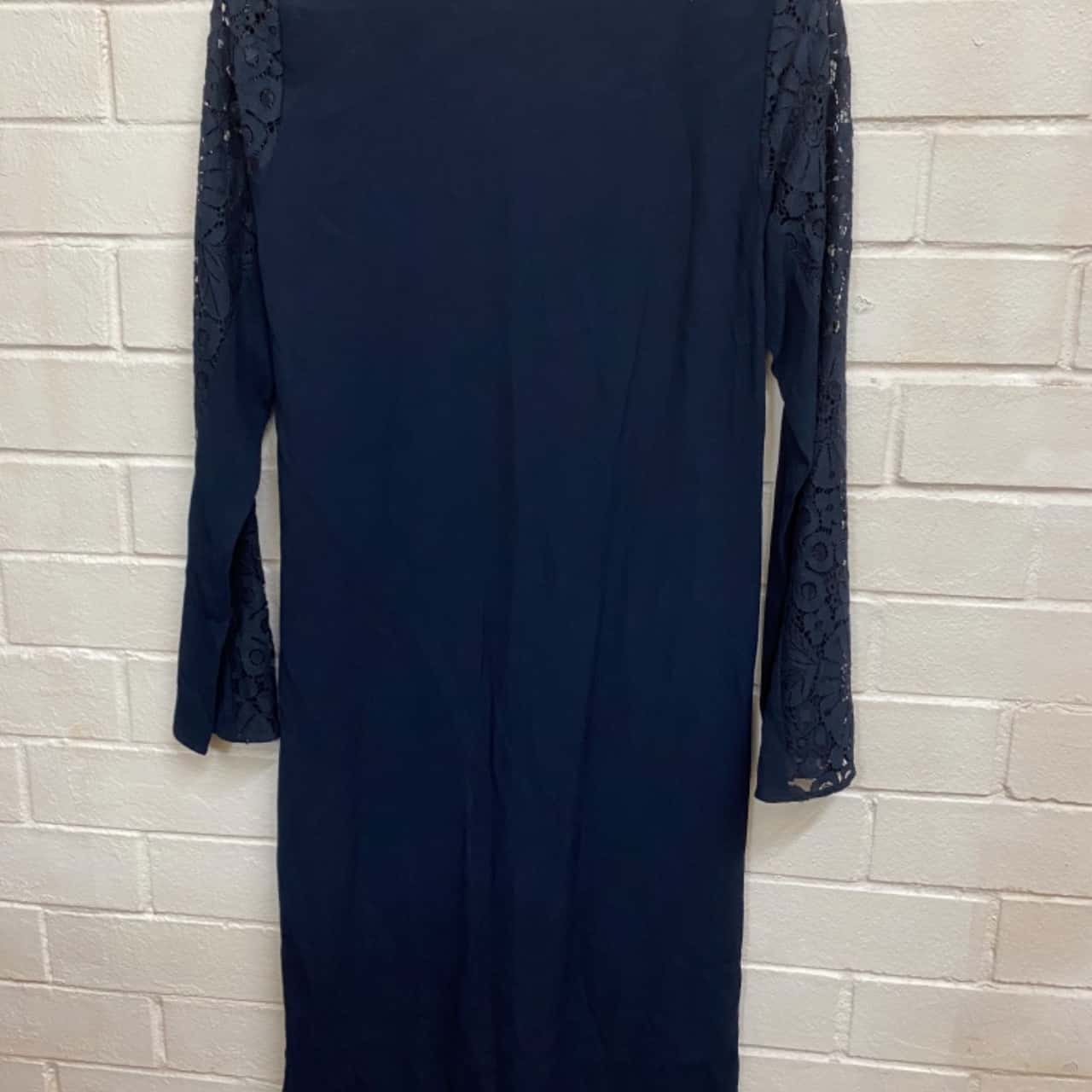 Sussan Womens Size 8 Navy Blue Dress