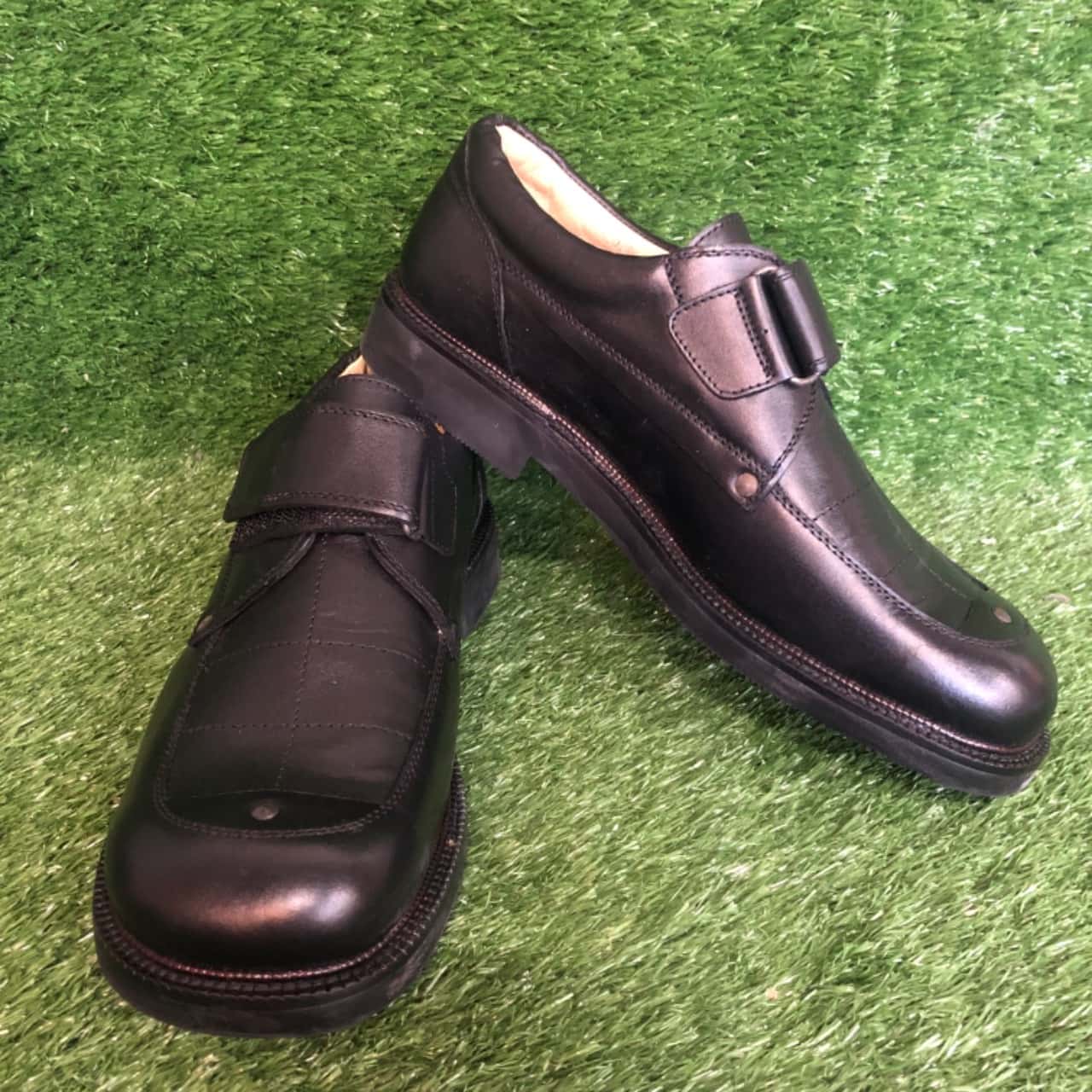 Molyer Black Shoes (Pattern Front) Size 6.5-7(s)