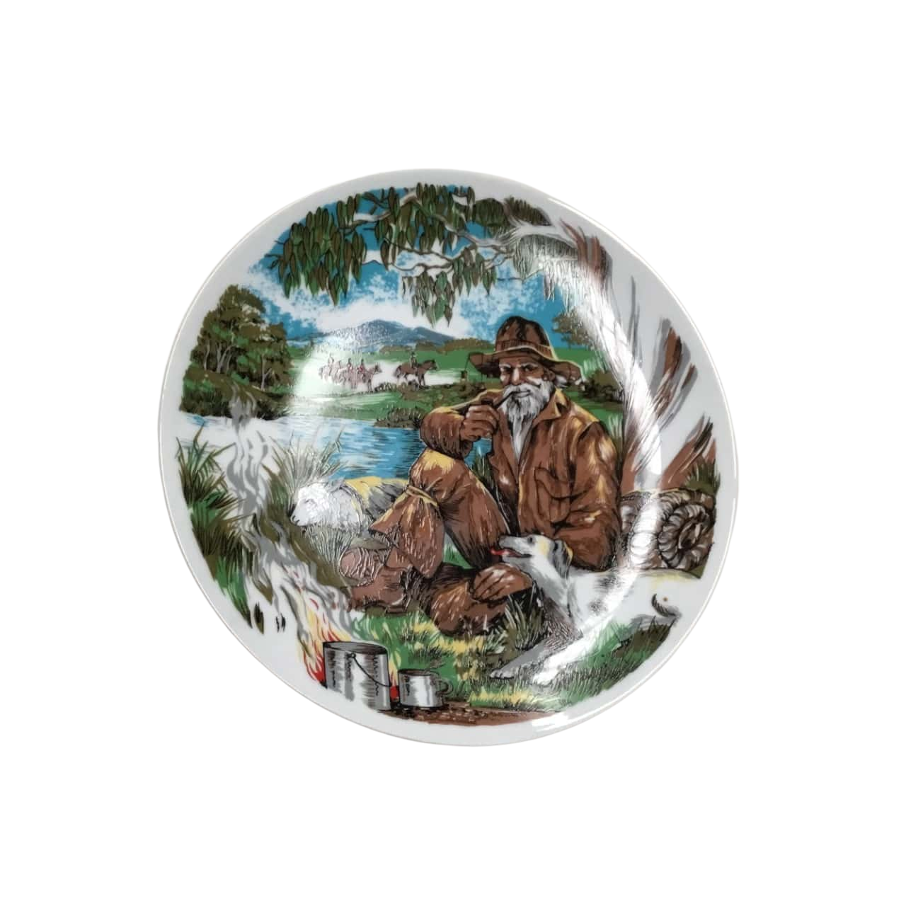 Vintage Westminster Australia Waltzing Matilda Collectable Plate