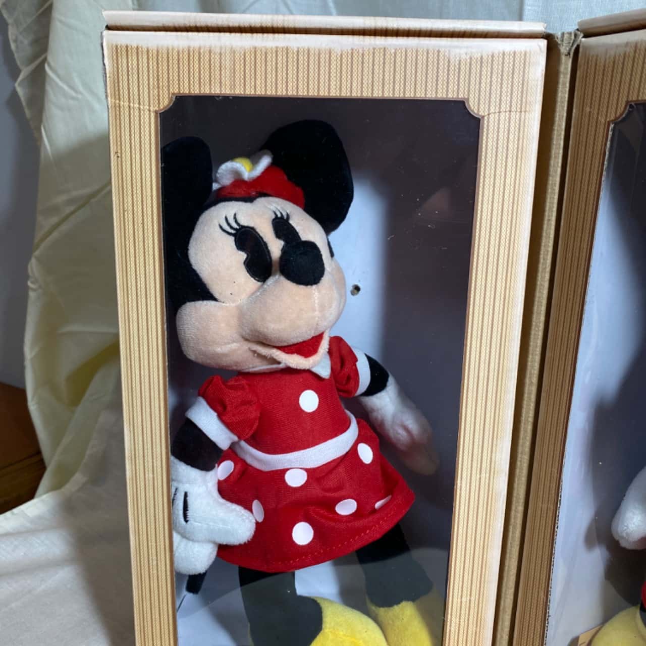 Mickey & Minnie collectable plushie