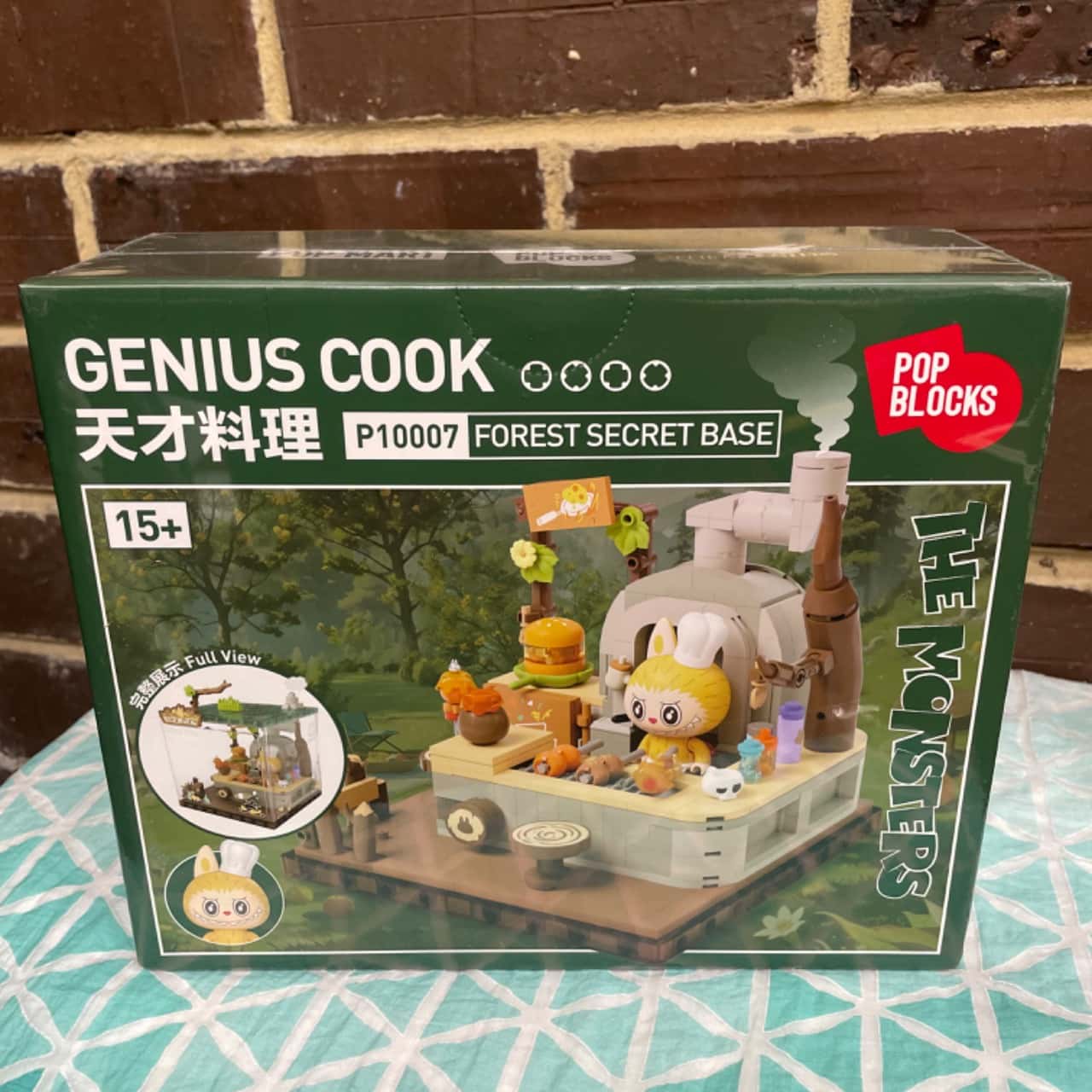 Labubu The Monsters Genius Cook Forest Secret Base Pop Blocks(s)